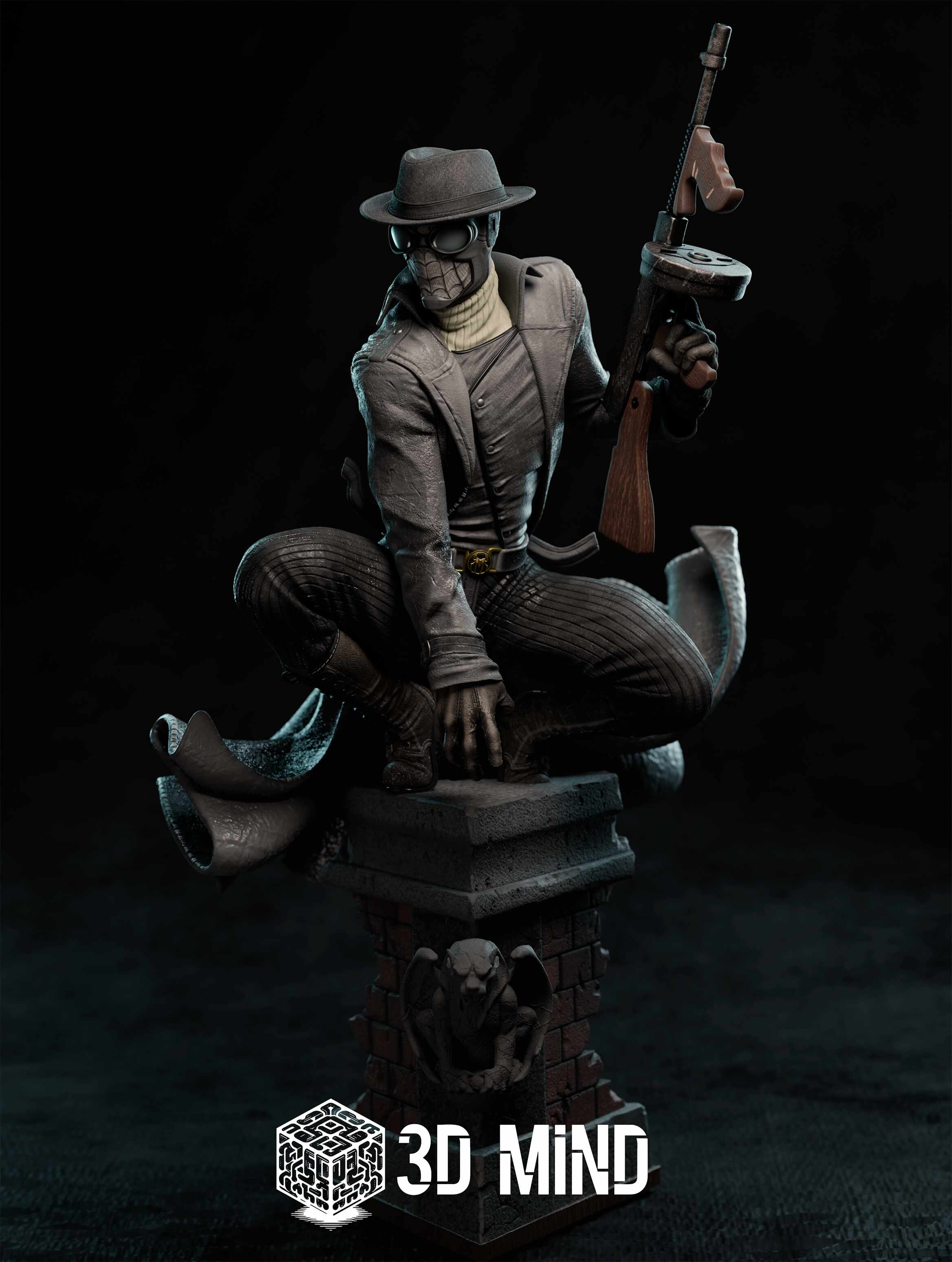 Spider Noir Zbrushcentral