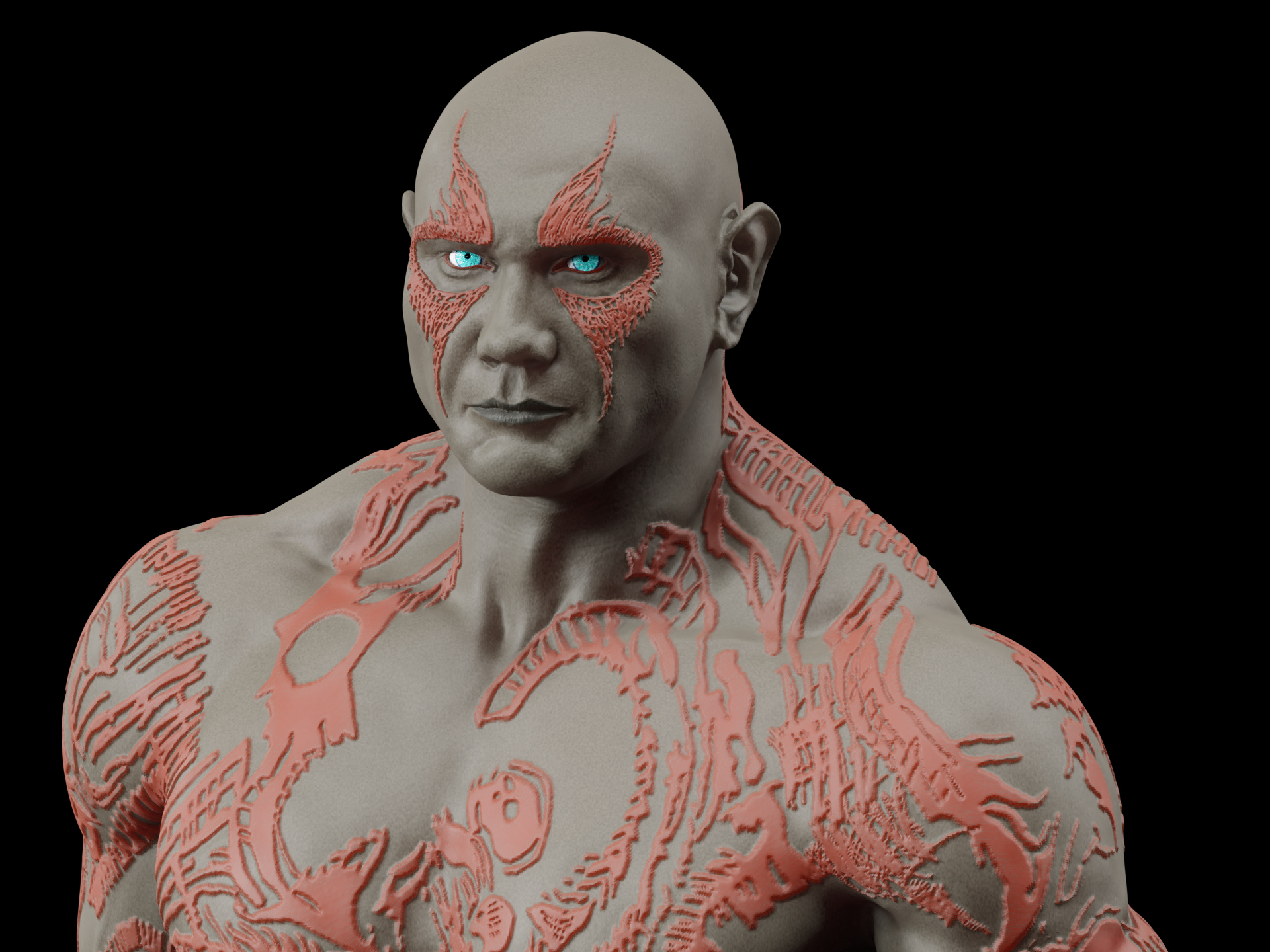 Drax The Destroyer - ZBrushCentral