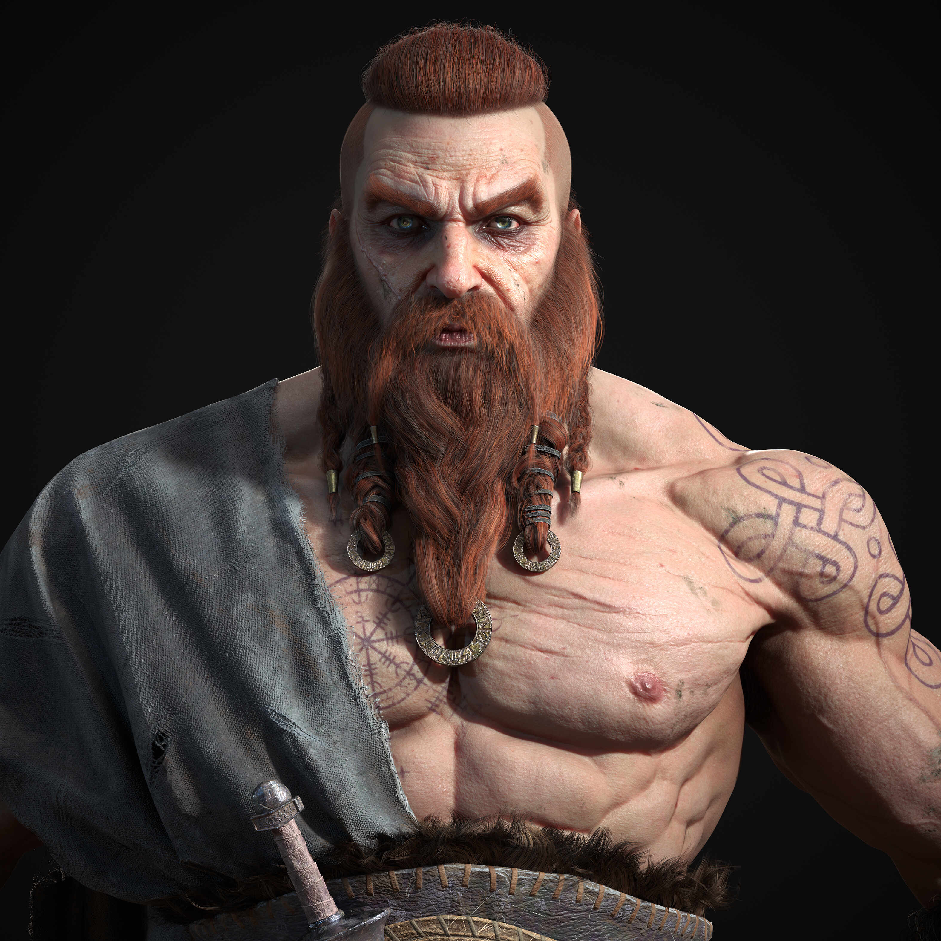 Red Beard Vikings - ZBrushCentral