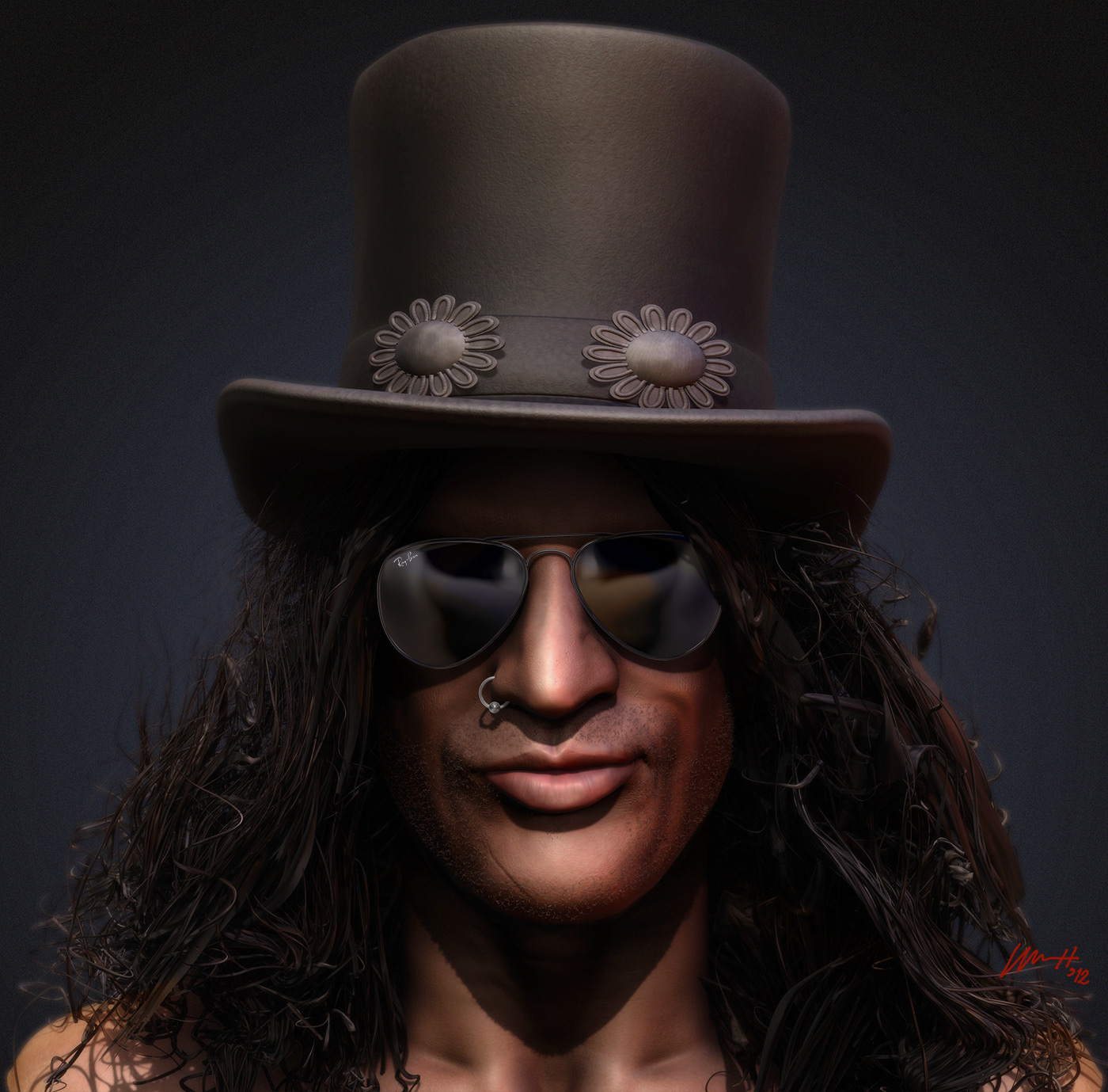 Slash Head Sculpture - ZBrushCentral