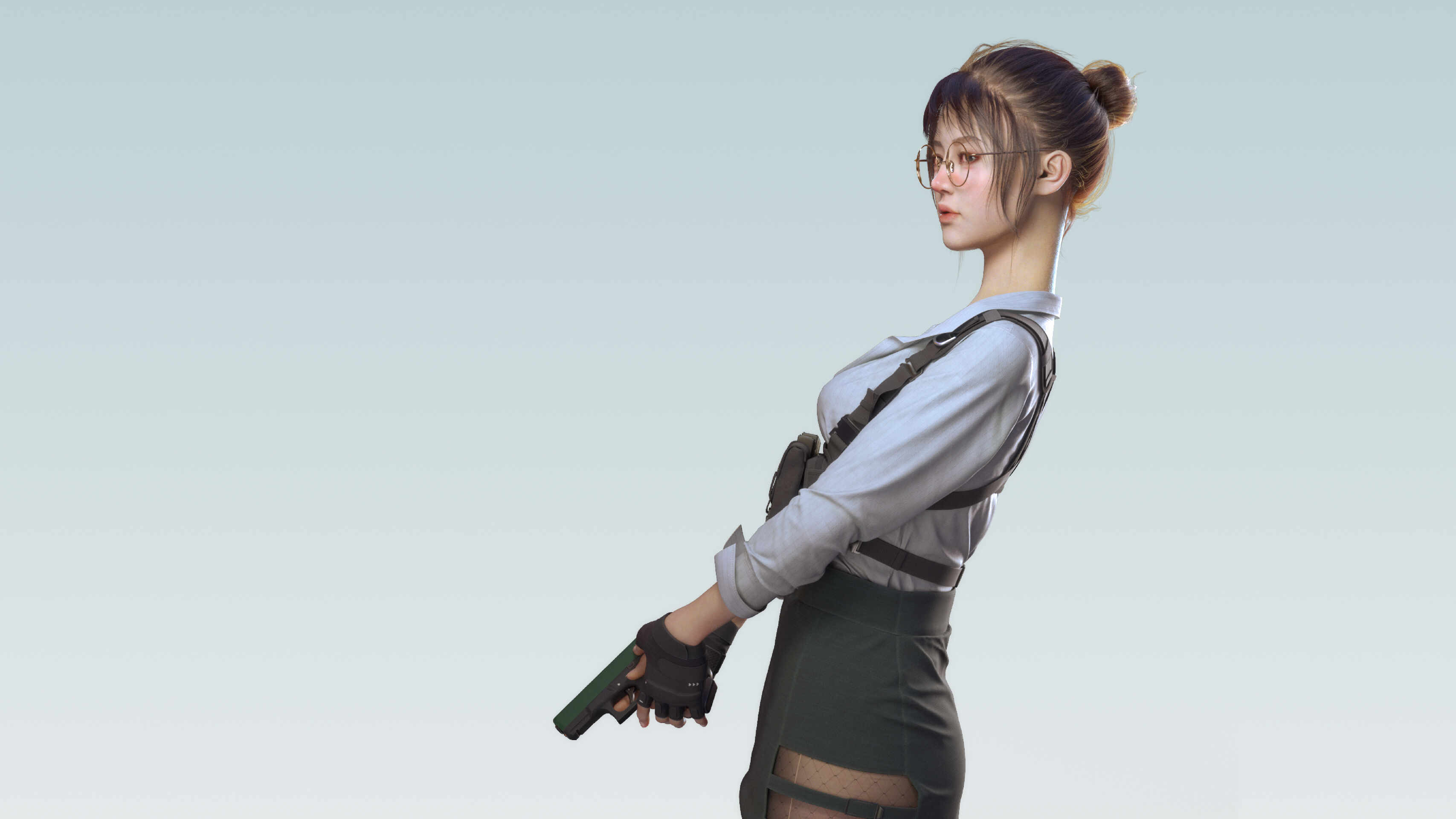 Weapon_girl_WaterMetal - ZBrushCentral