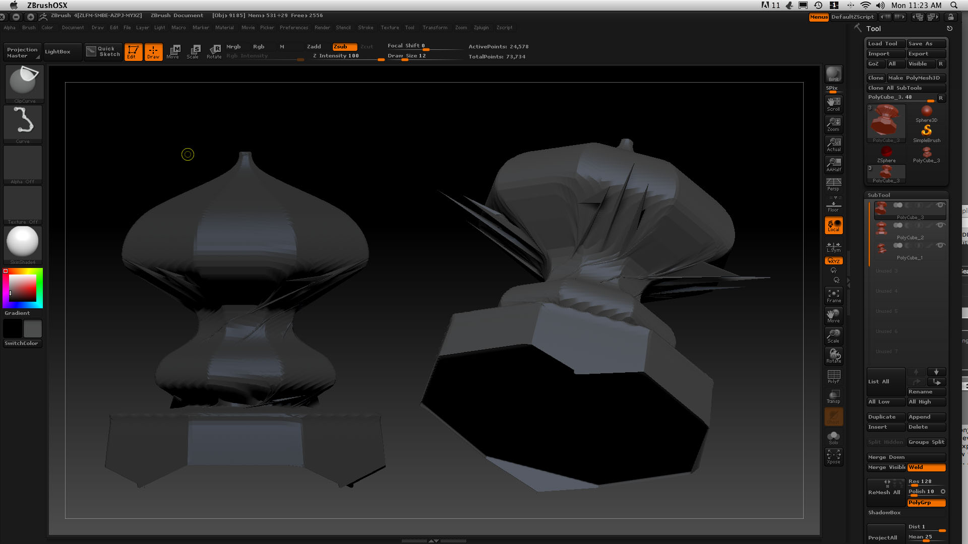 Clip Brushes problem. (resolved) - ZBrushCentral
