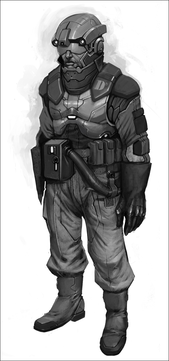 Koro's Trooper Concept-v2 :: WIP - ZBrushCentral