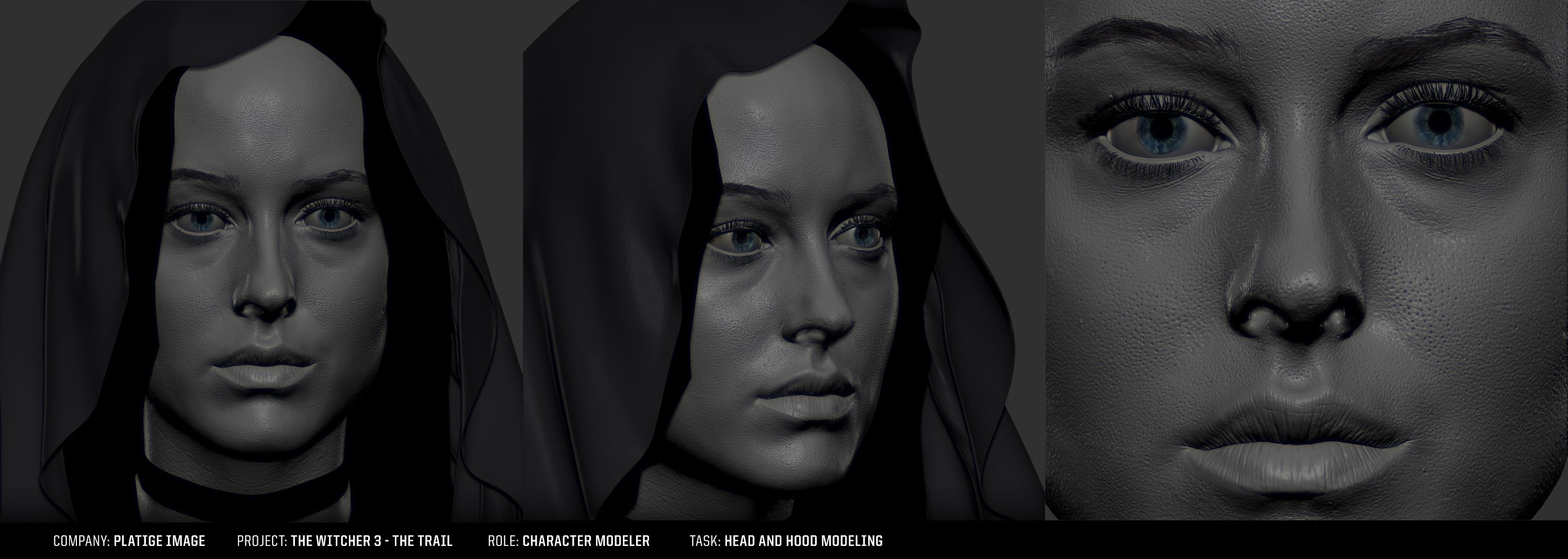 Restorer Portfolio zbrush models (The Witcher 3 cinematics) - ZBrushCentral