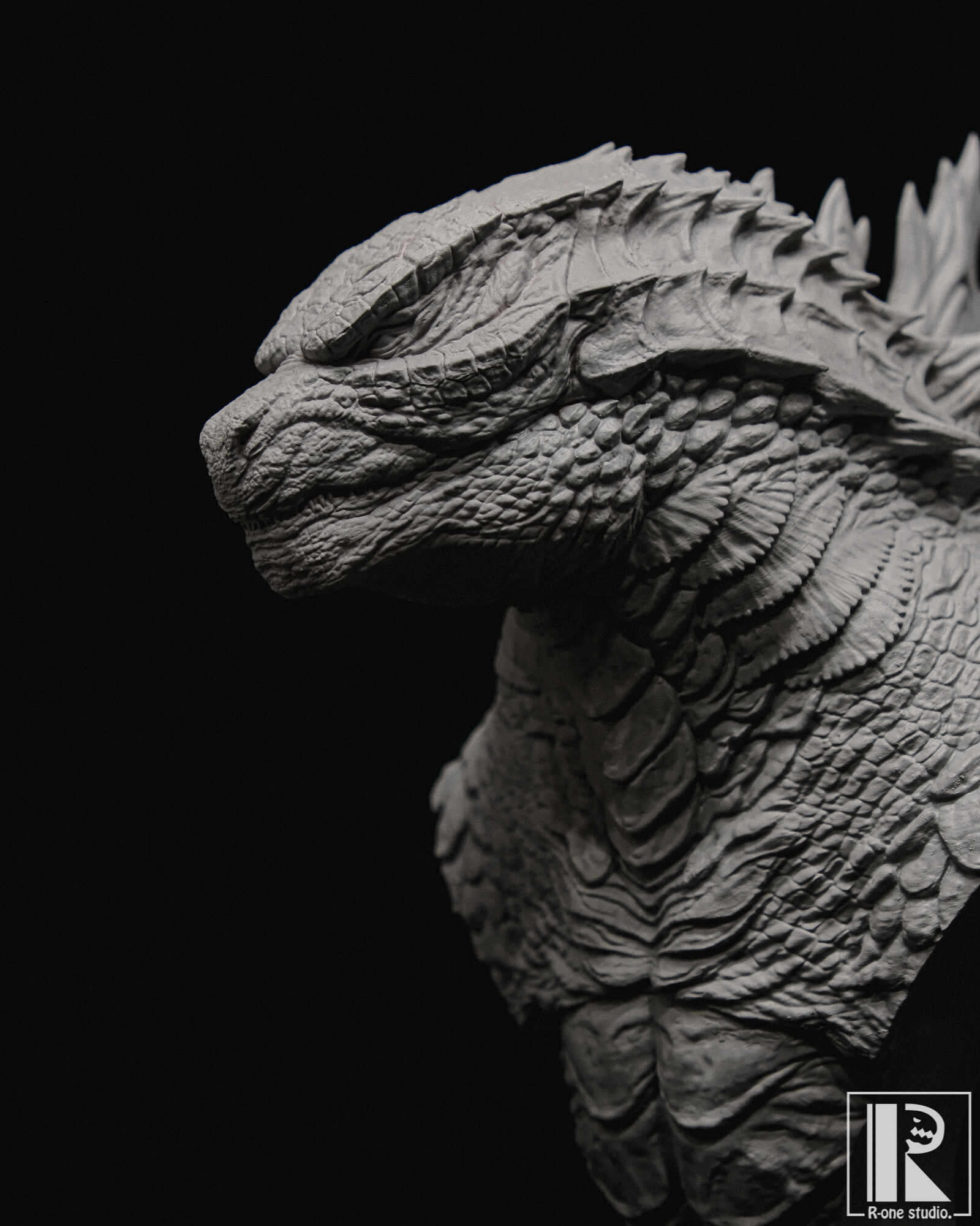Godzilla Bust - ZBrushCentral