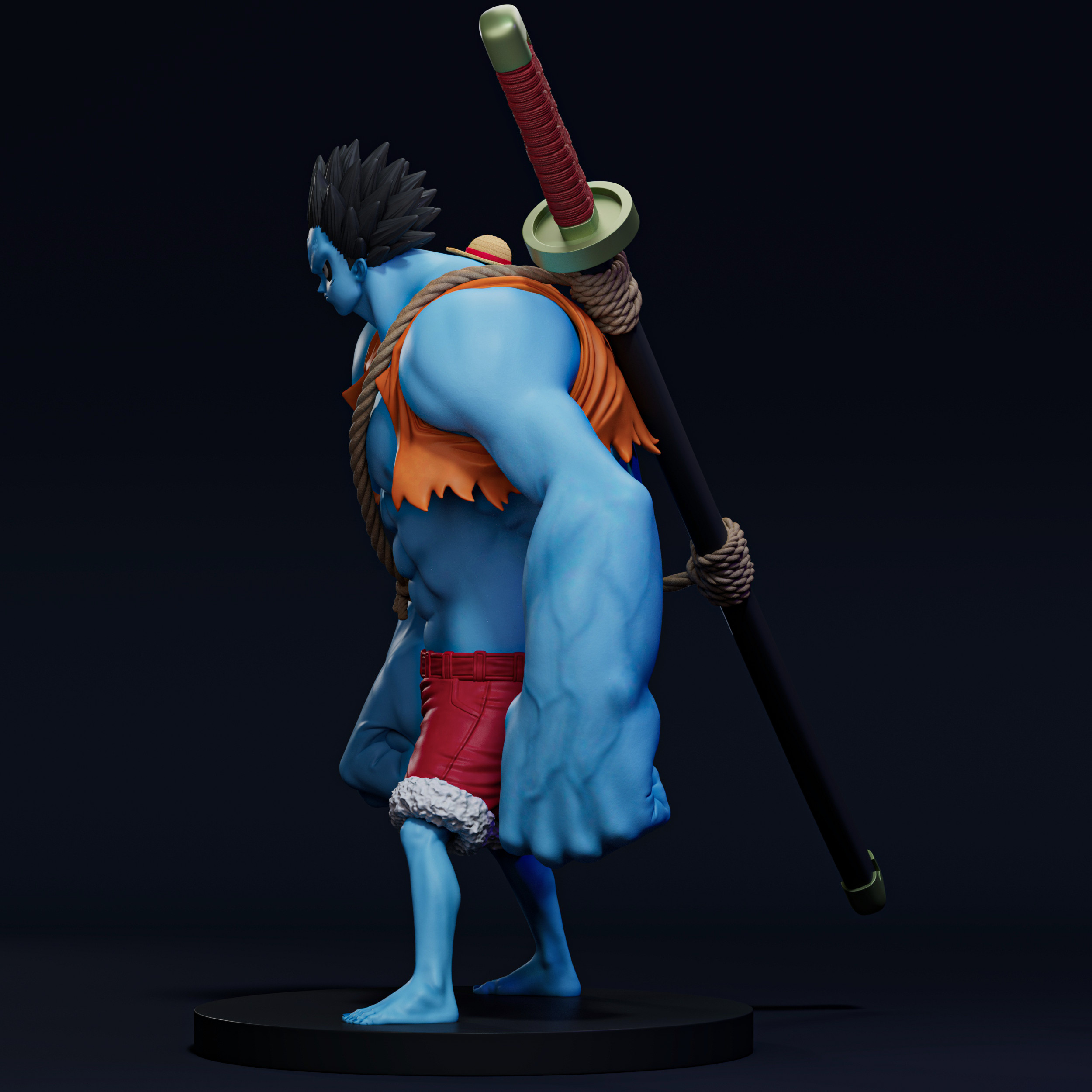 One Piece - Luffy Nightmare - ZBrushCentral