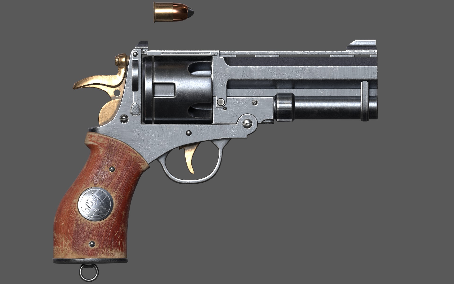 HellBoy Gun - ZBrushCentral