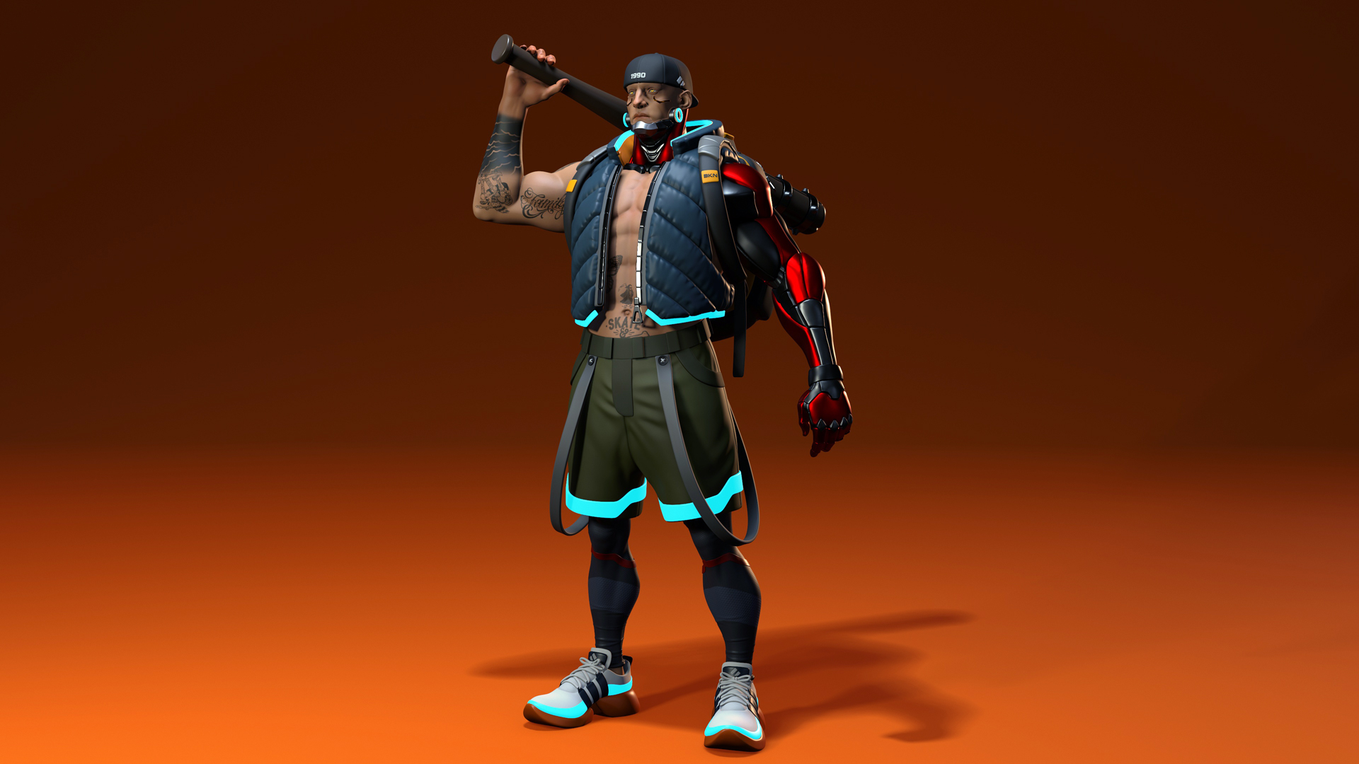 Perci - Cyberpunk stylized character - ZBrushCentral