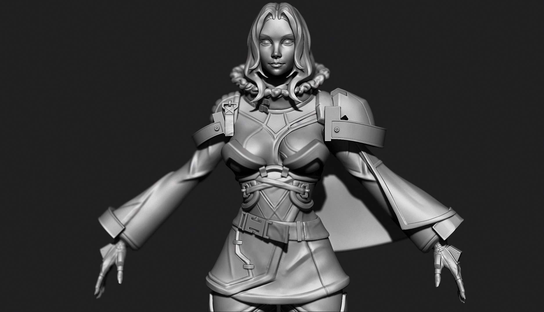 3d character and first post! - ZBrushCentral