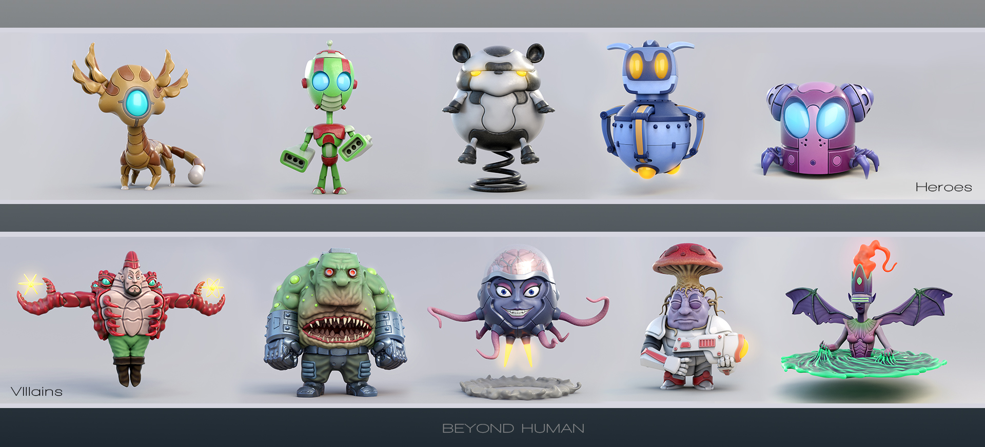 Beyond Human Characters - ZBrushCentral