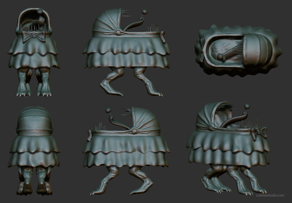 Mimic: Bassinet of Evil - ZBrushCentral