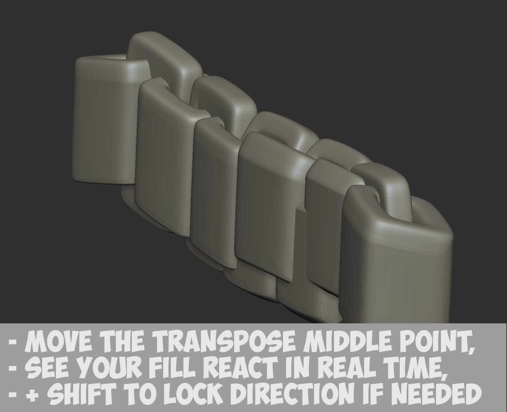 Another Tip Tuesday :D another simple trick: Transpose Line + Backface Masking - ZBrushCentral