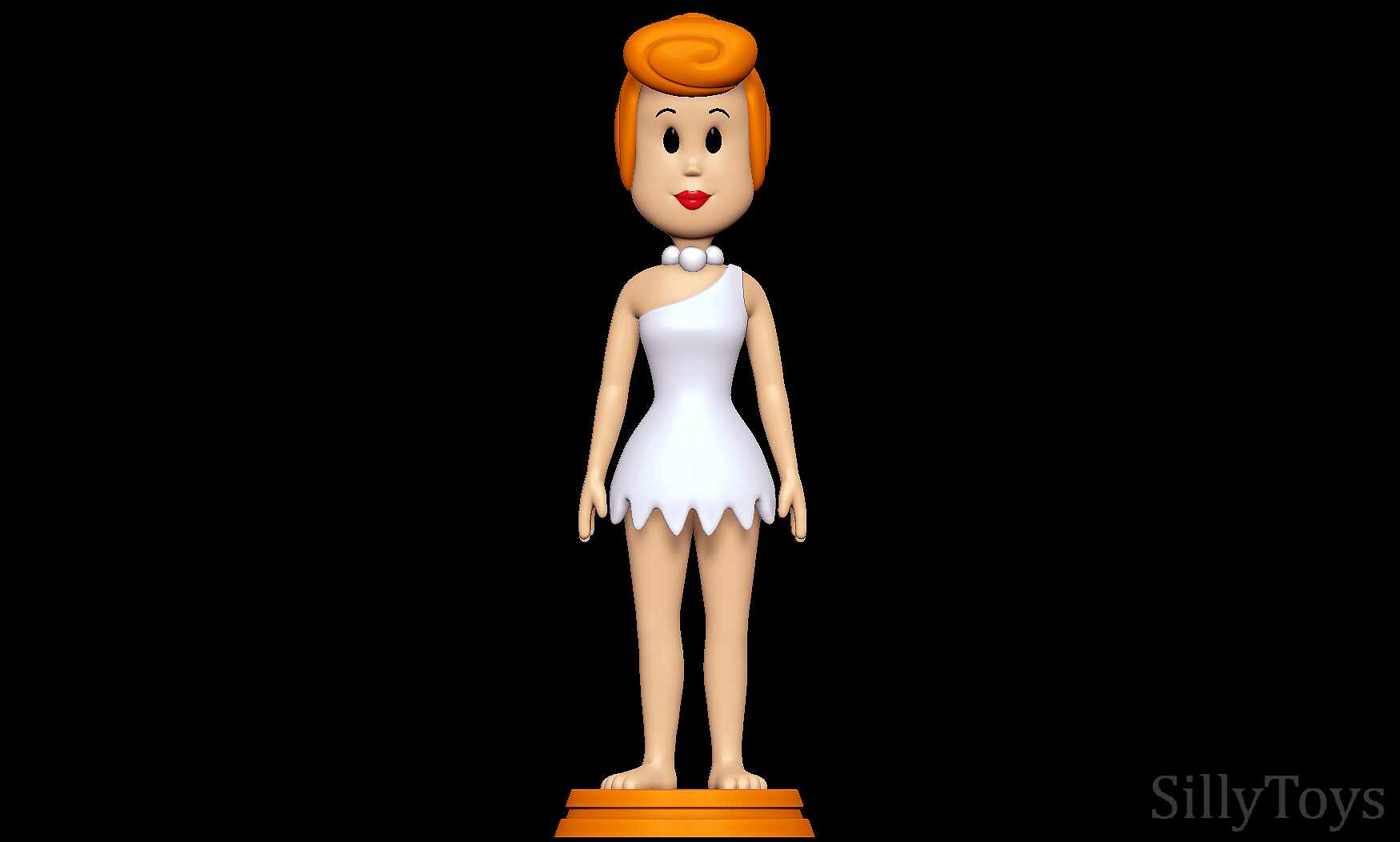 Wilma Flintstone - The Flintstones 3D print model - ZBrushCentral
