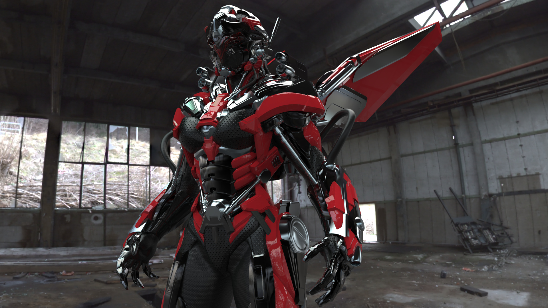 powered exoskeleton combat suit
