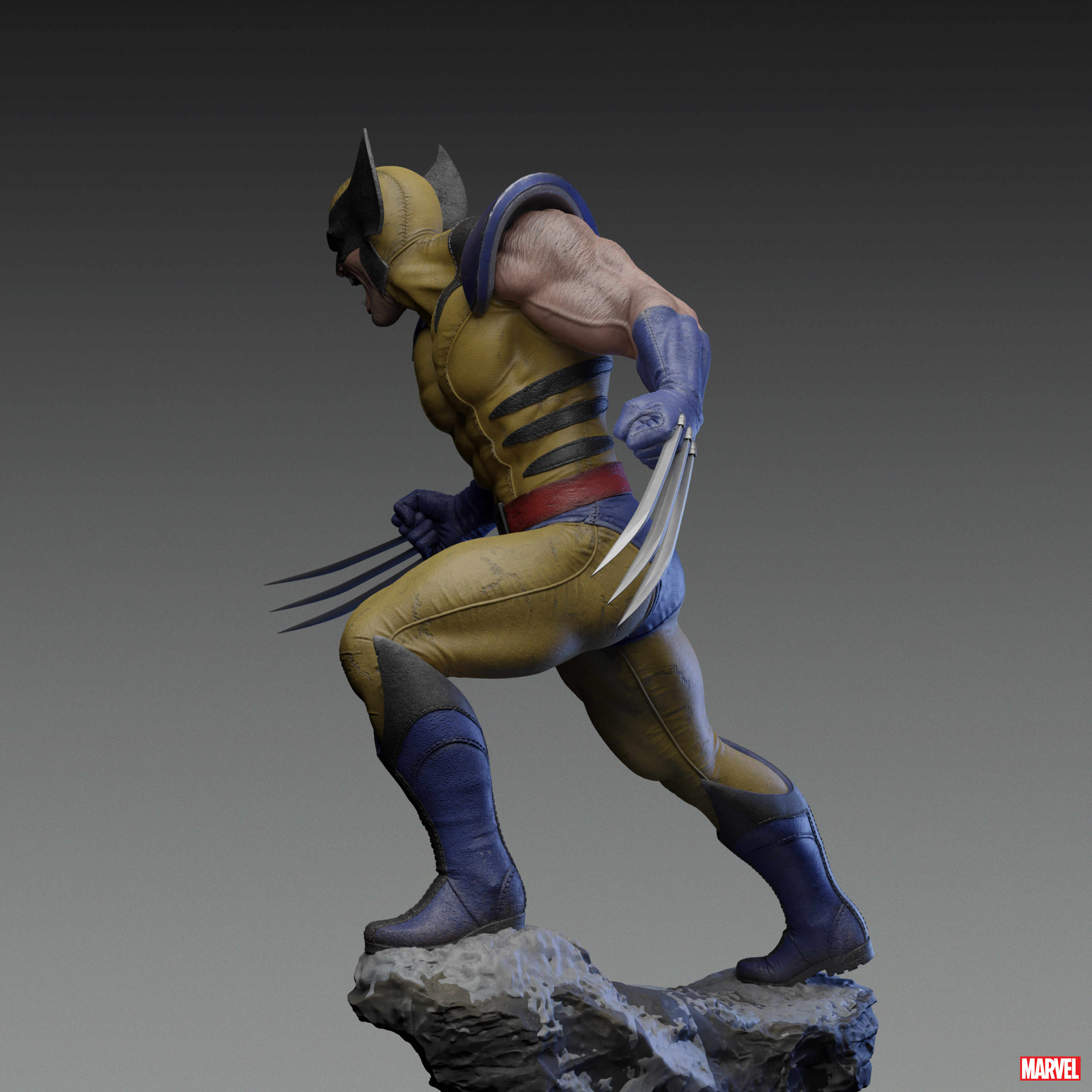 Wolverine Fanart Figure - ZBrushCentral