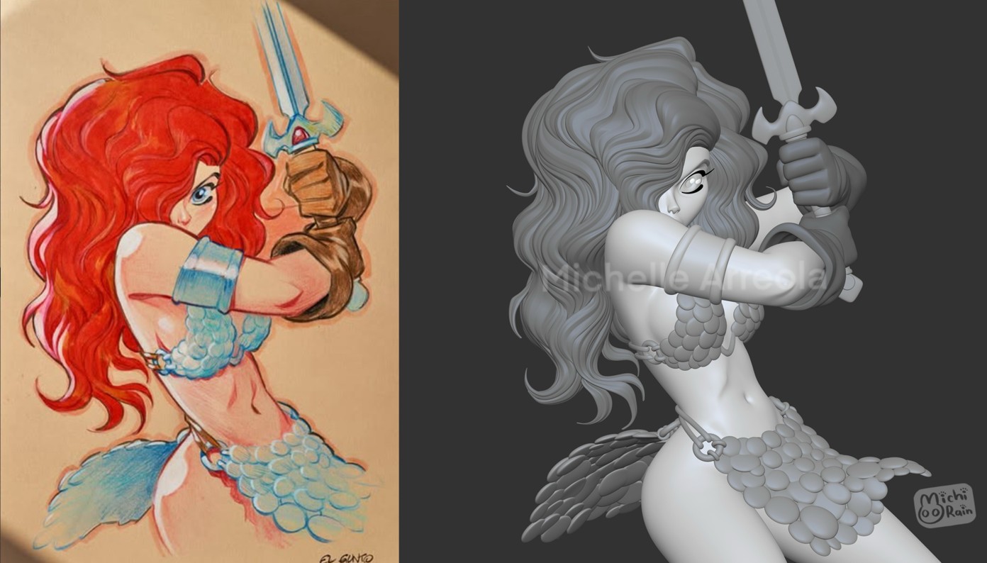 Red Sonja - ZBrushCentral