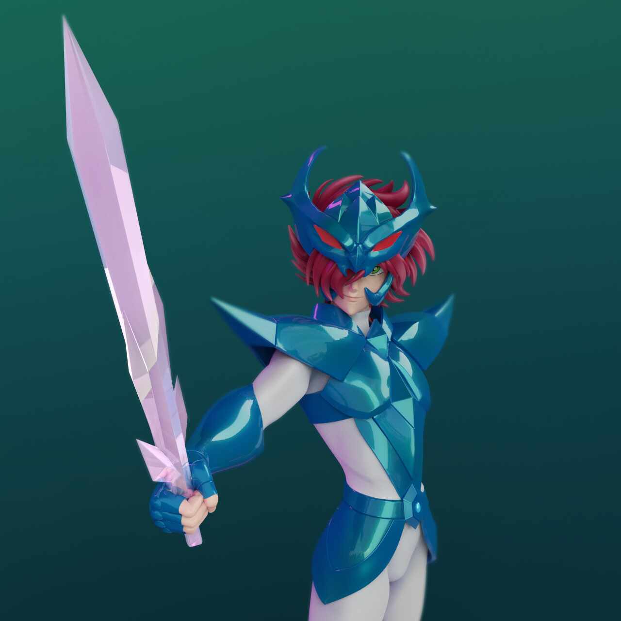 Alberich Delta Megrez Saint Seiya FanArt - ZBrushCentral