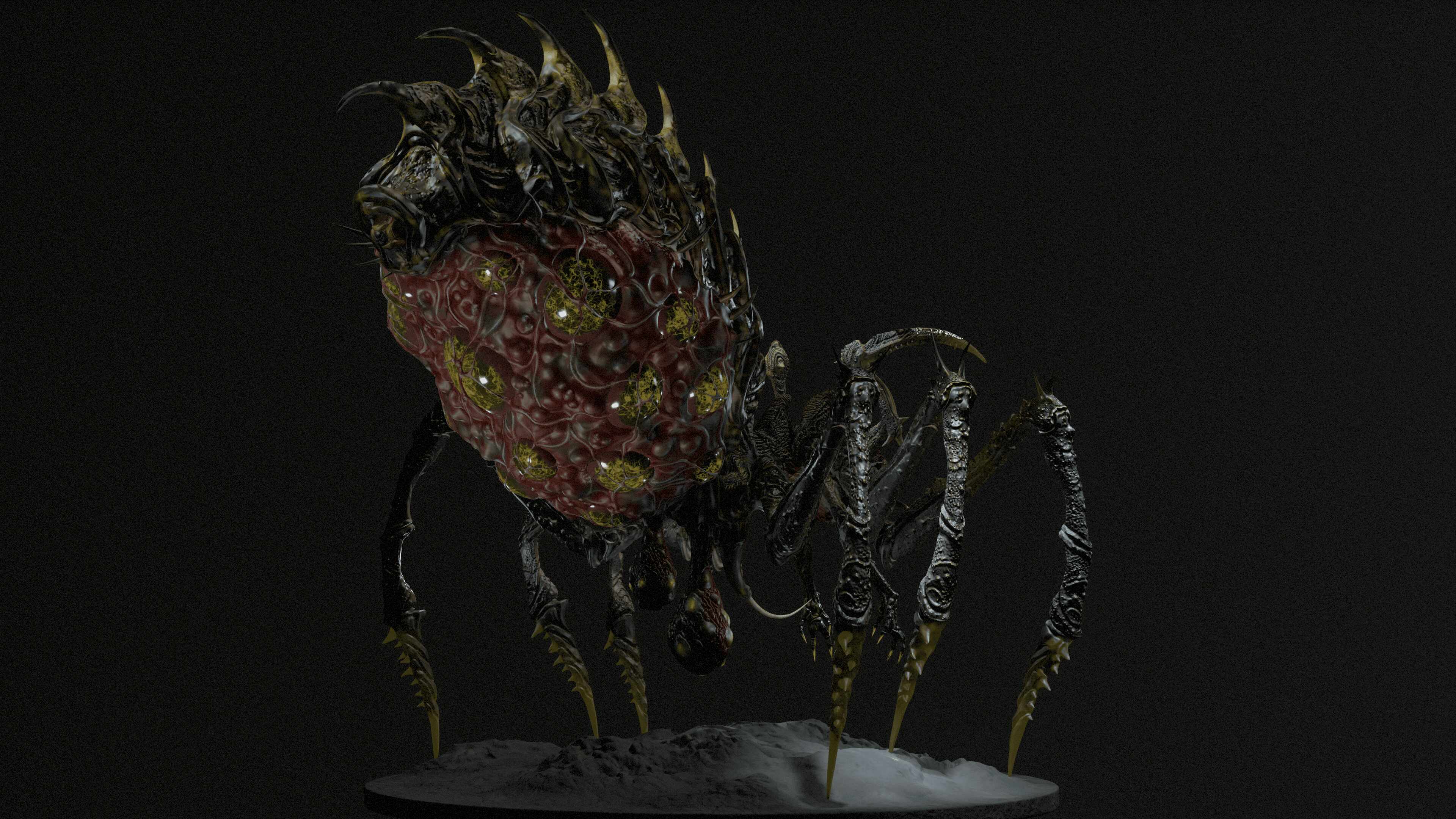 Spider Monster - ZBrushCentral