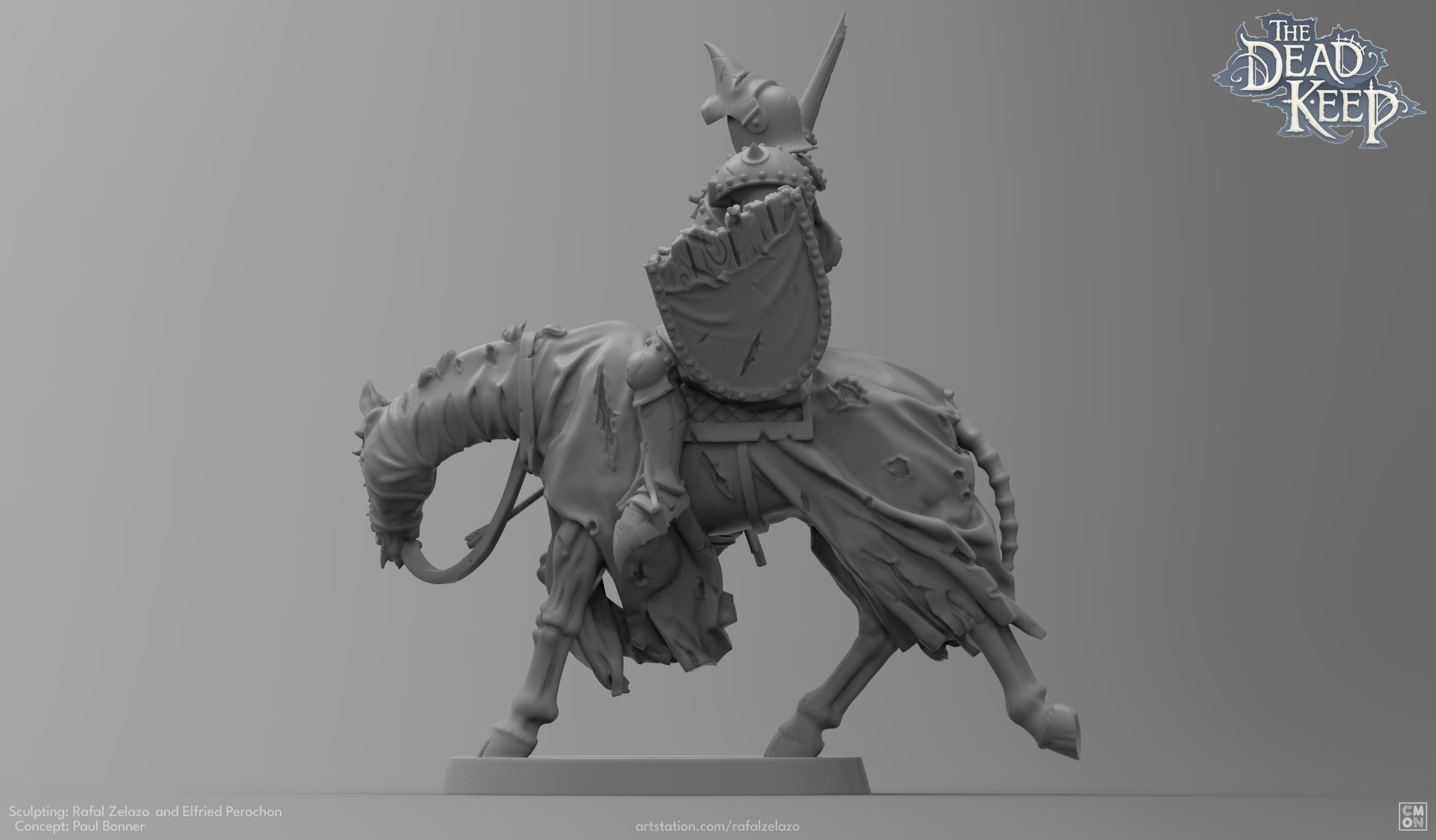 Horsemen miniatures - The Dead Keep - ZBrushCentral