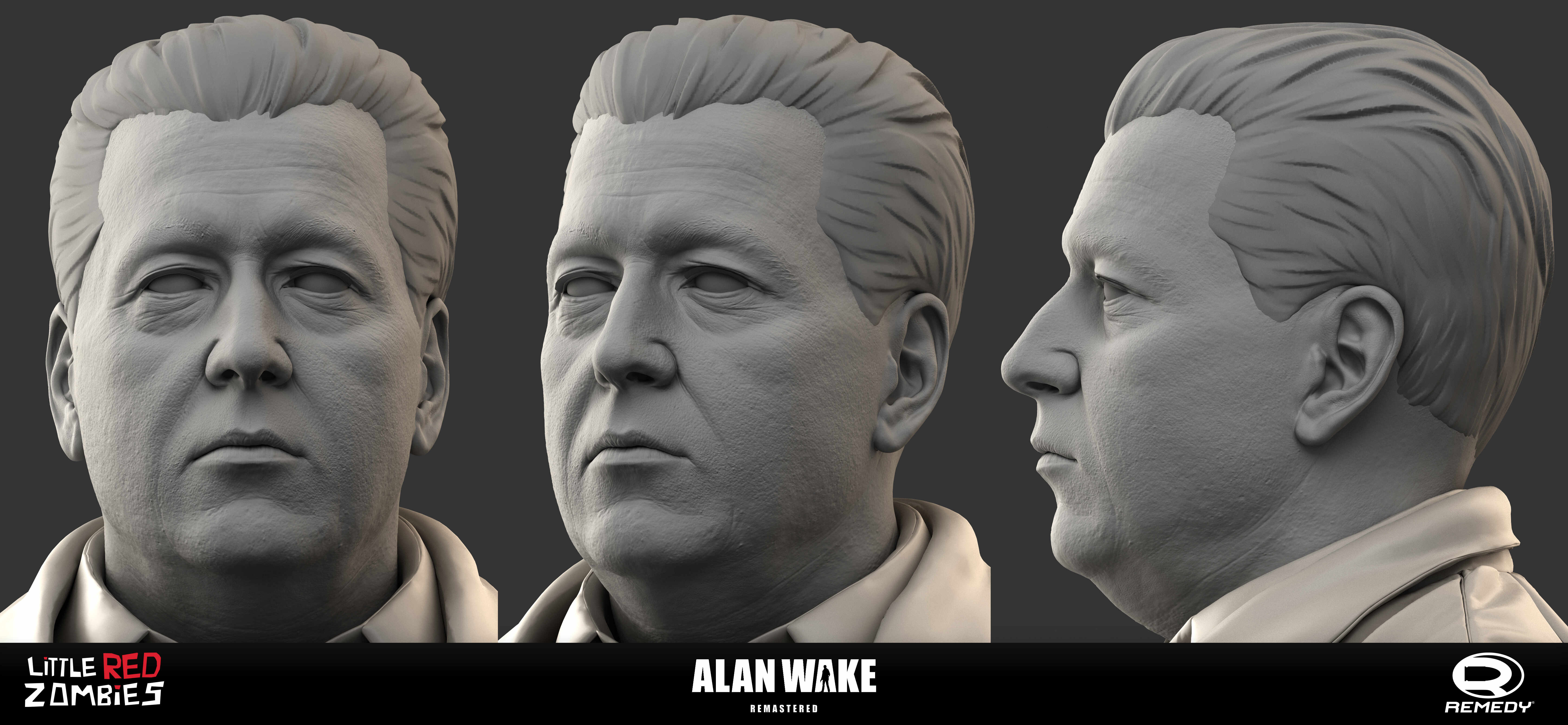 HEADS - ALAN WAKE REMASTERED - ZBrushCentral