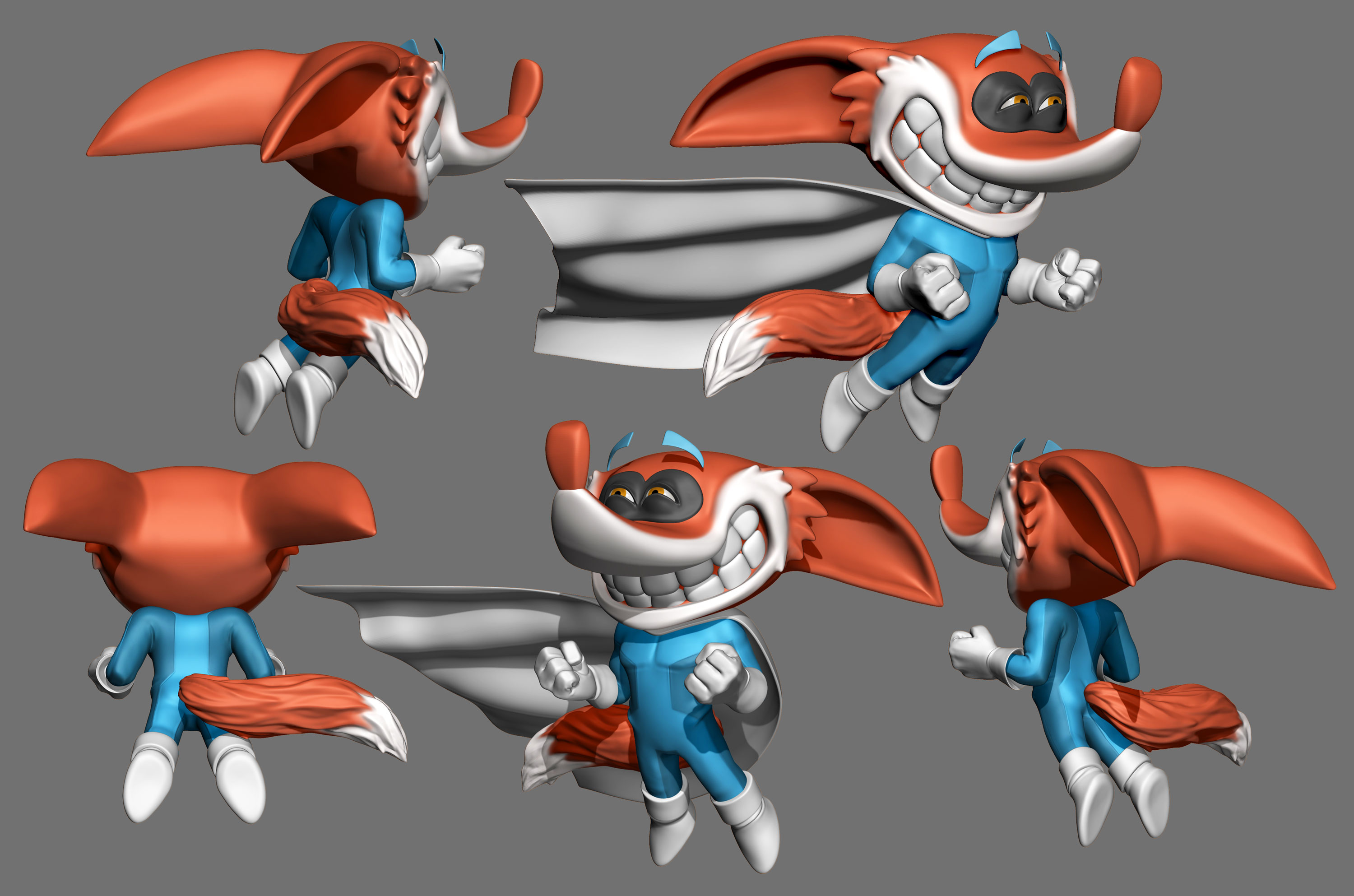 Fox Character - ZBrushCentral