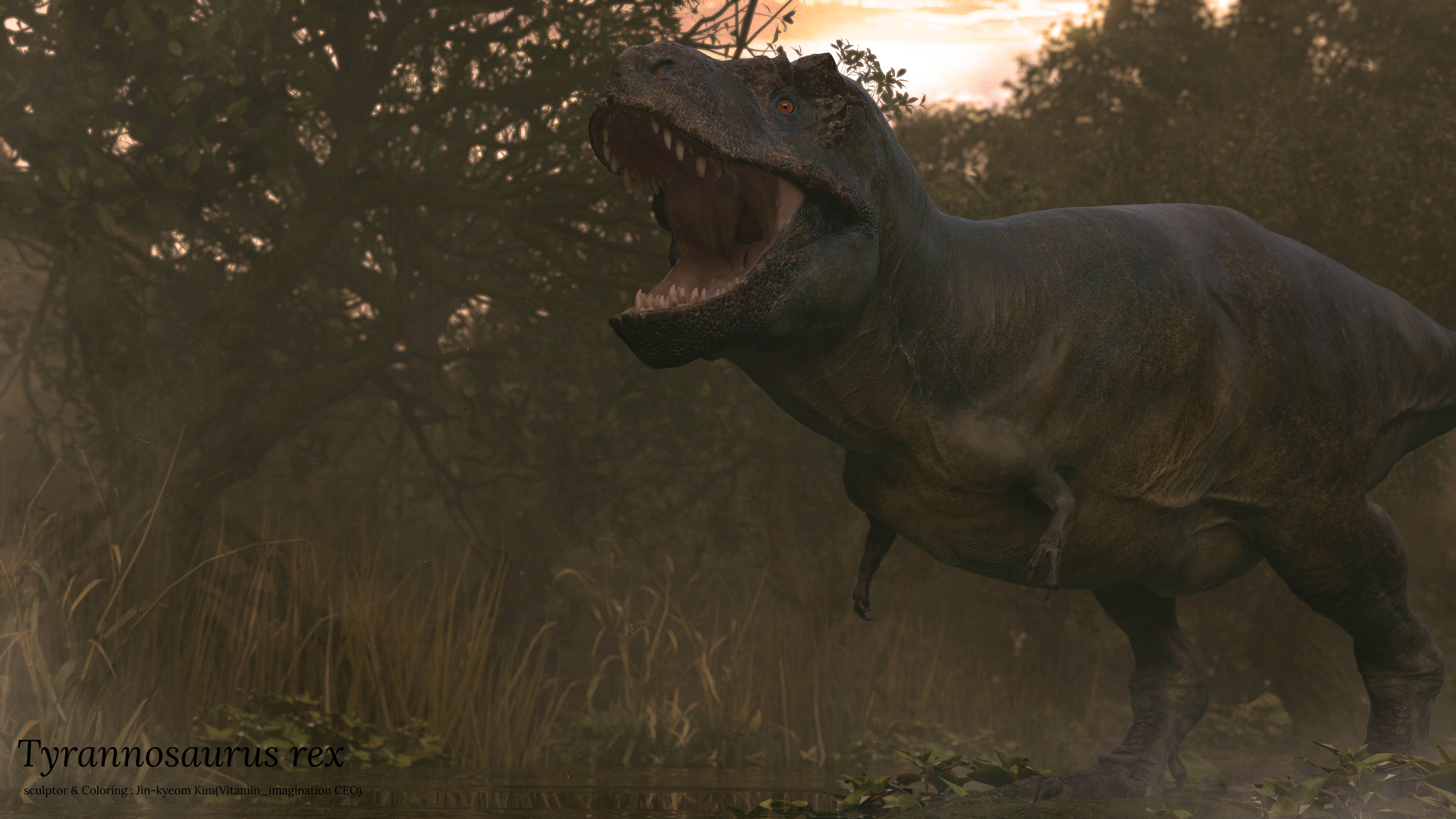 Tyrannosaurus 2021 ver completed - ZBrushCentral