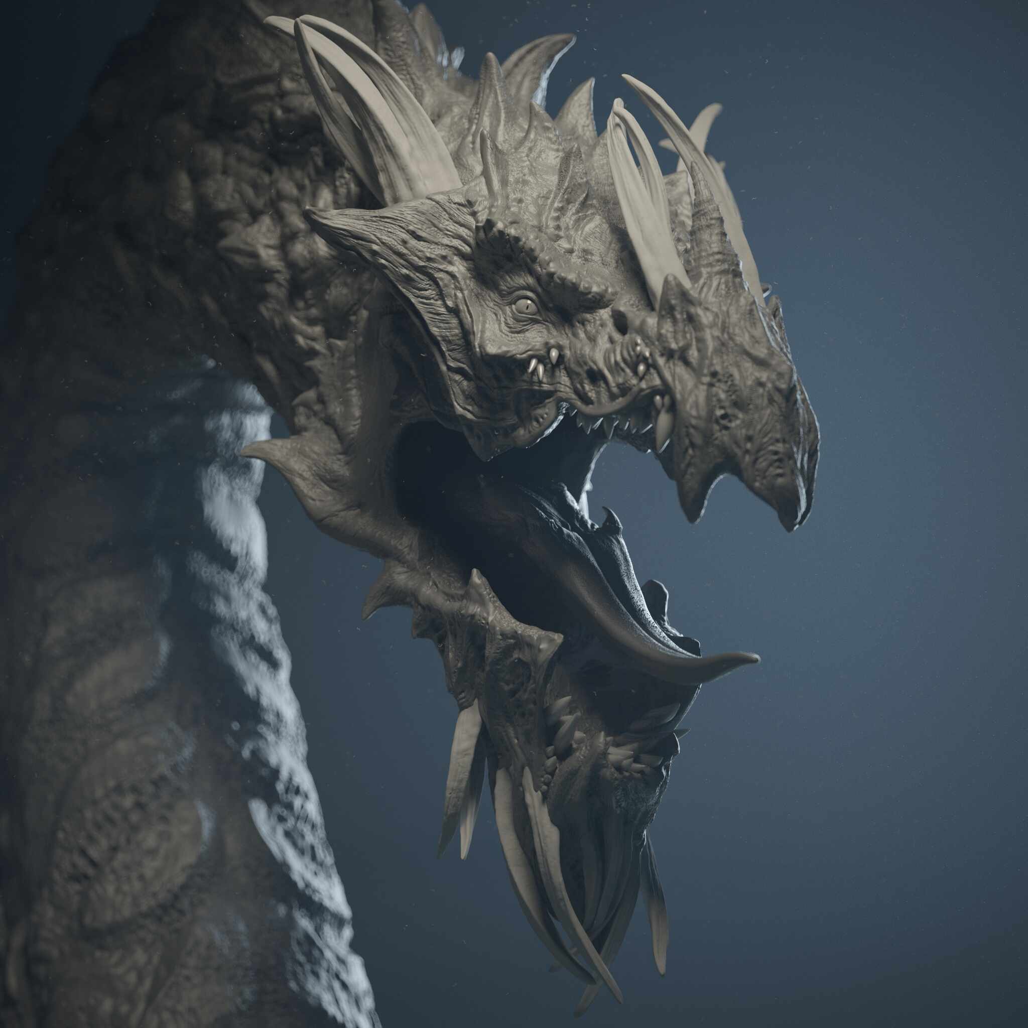 Dragon Head Concept Art