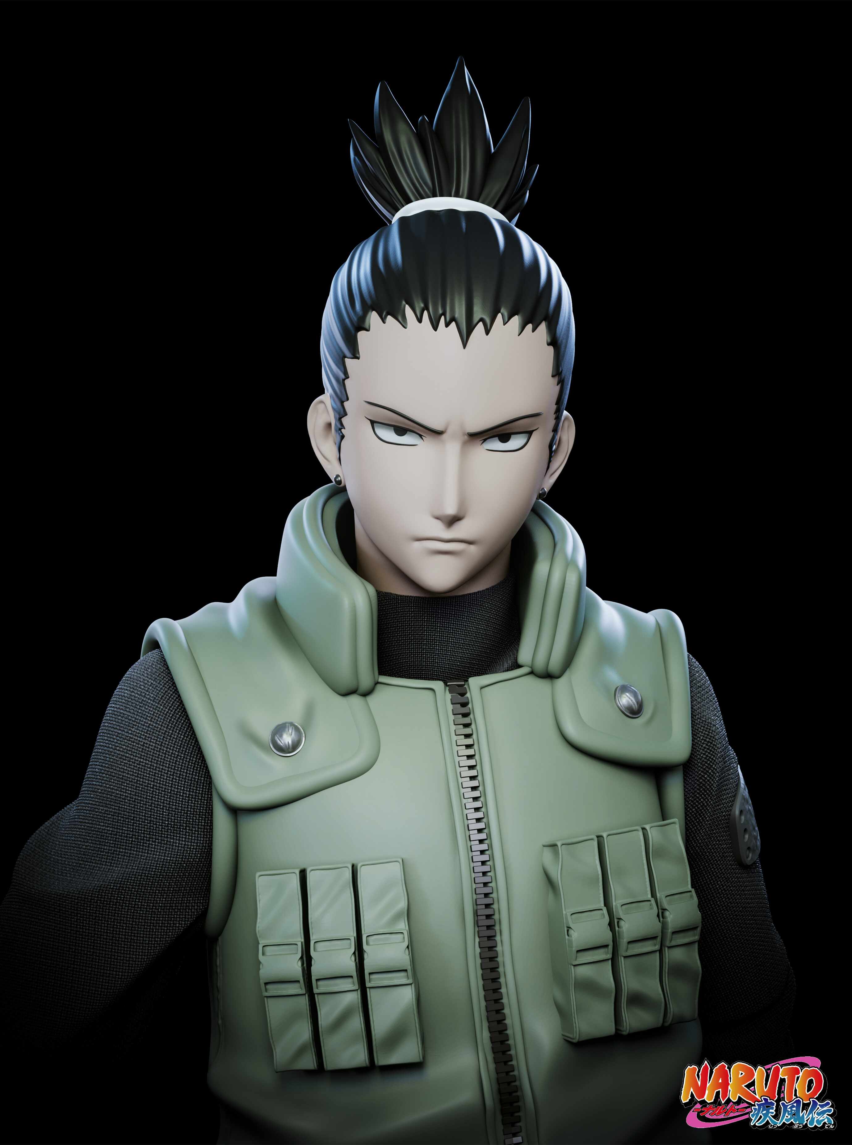 Shikamaru Nara Fanart "Naruto Shippuden" - ZBrushCentral