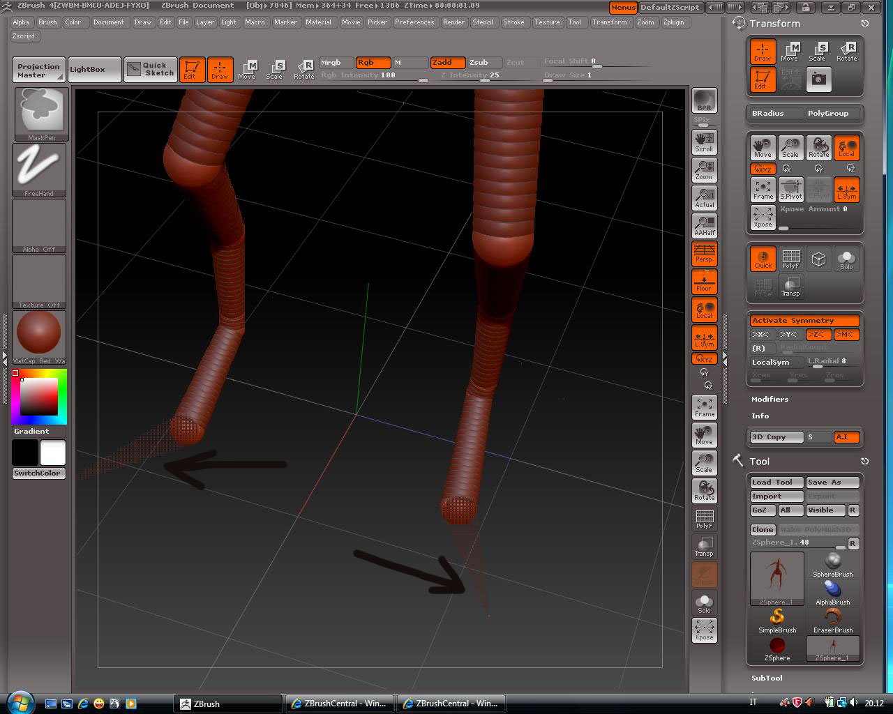 Zbrush 4 problem - ZBrushCentral