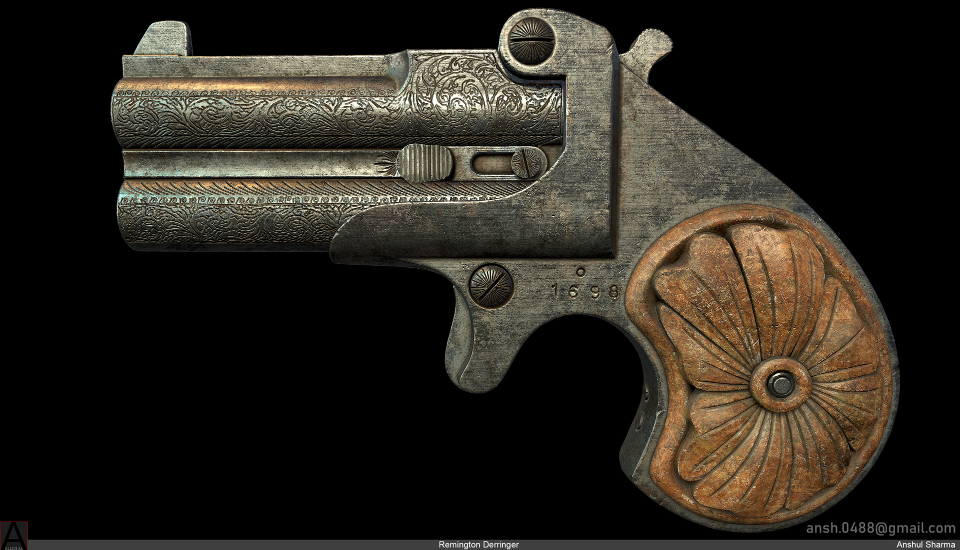 Remington Derringer - ZBrushCentral