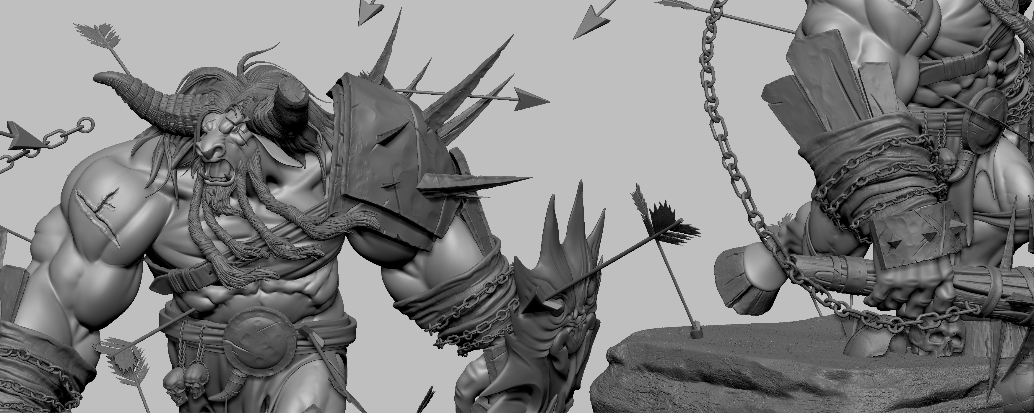 Evil Minotaur - ZBrushCentral