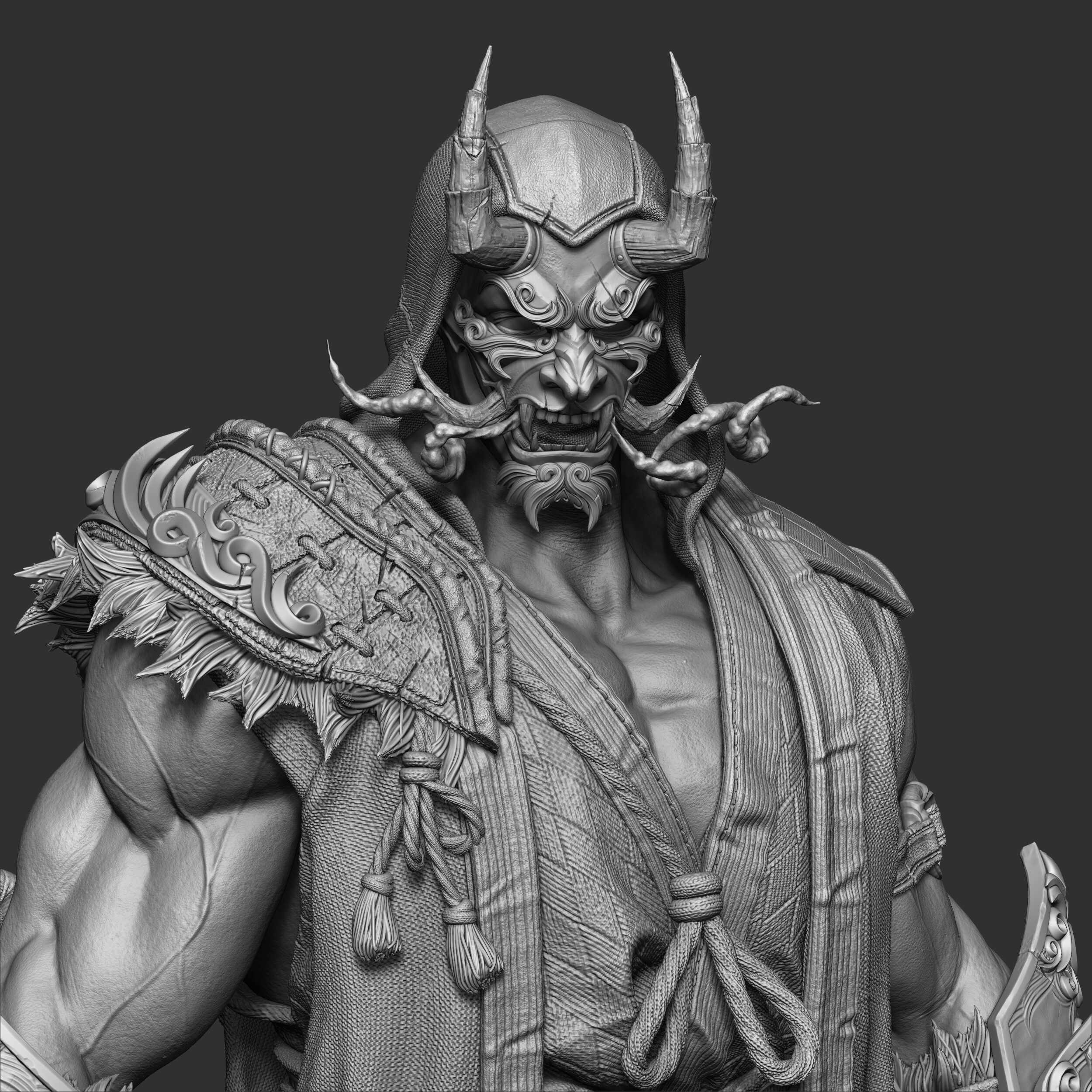 Oni Scorpion - Mortal Kombat Fanart - ZBrushCentral