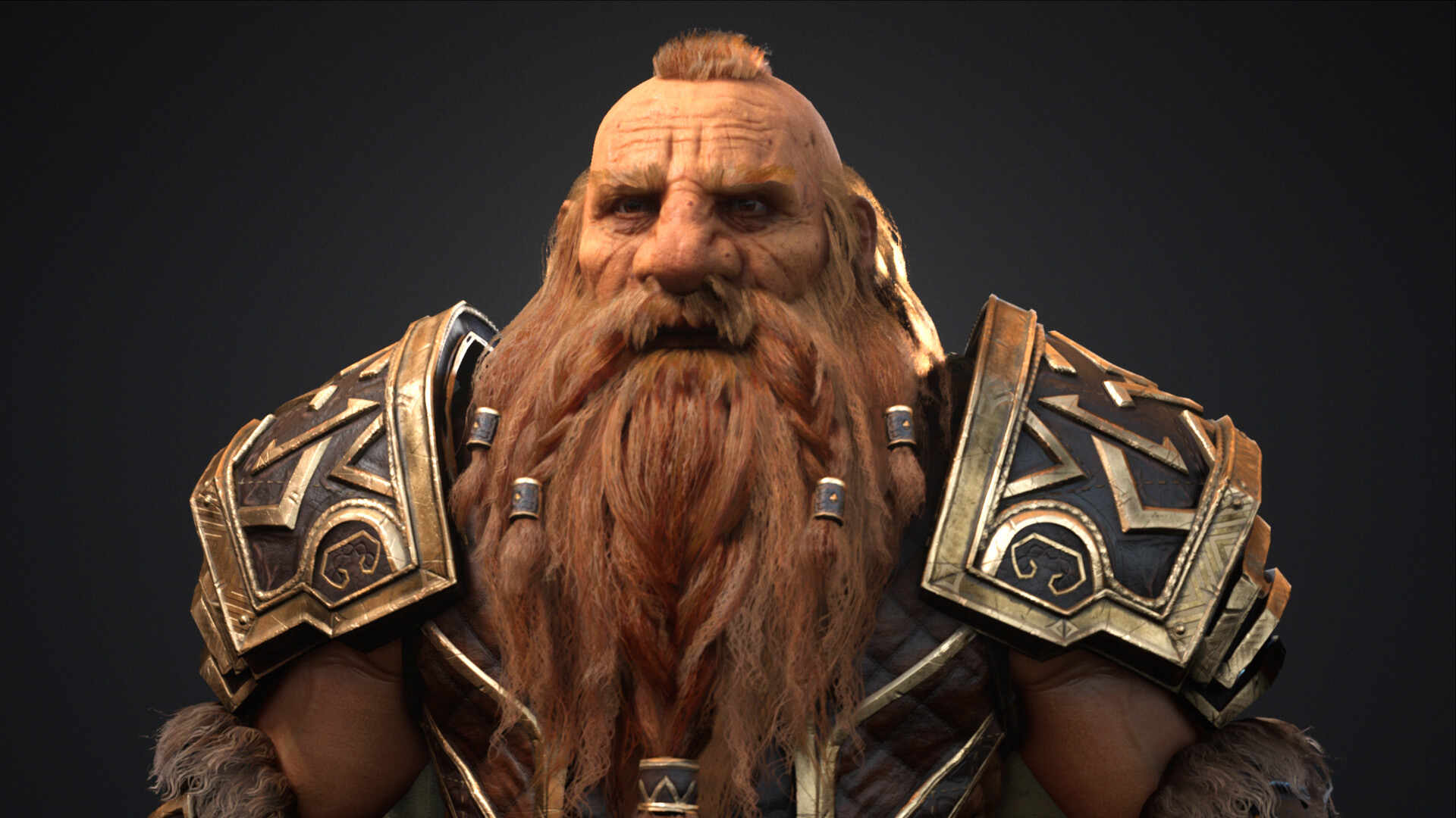 Gimli Wallpaper The Dwarf Gimli's Cousin ZBrushCentral