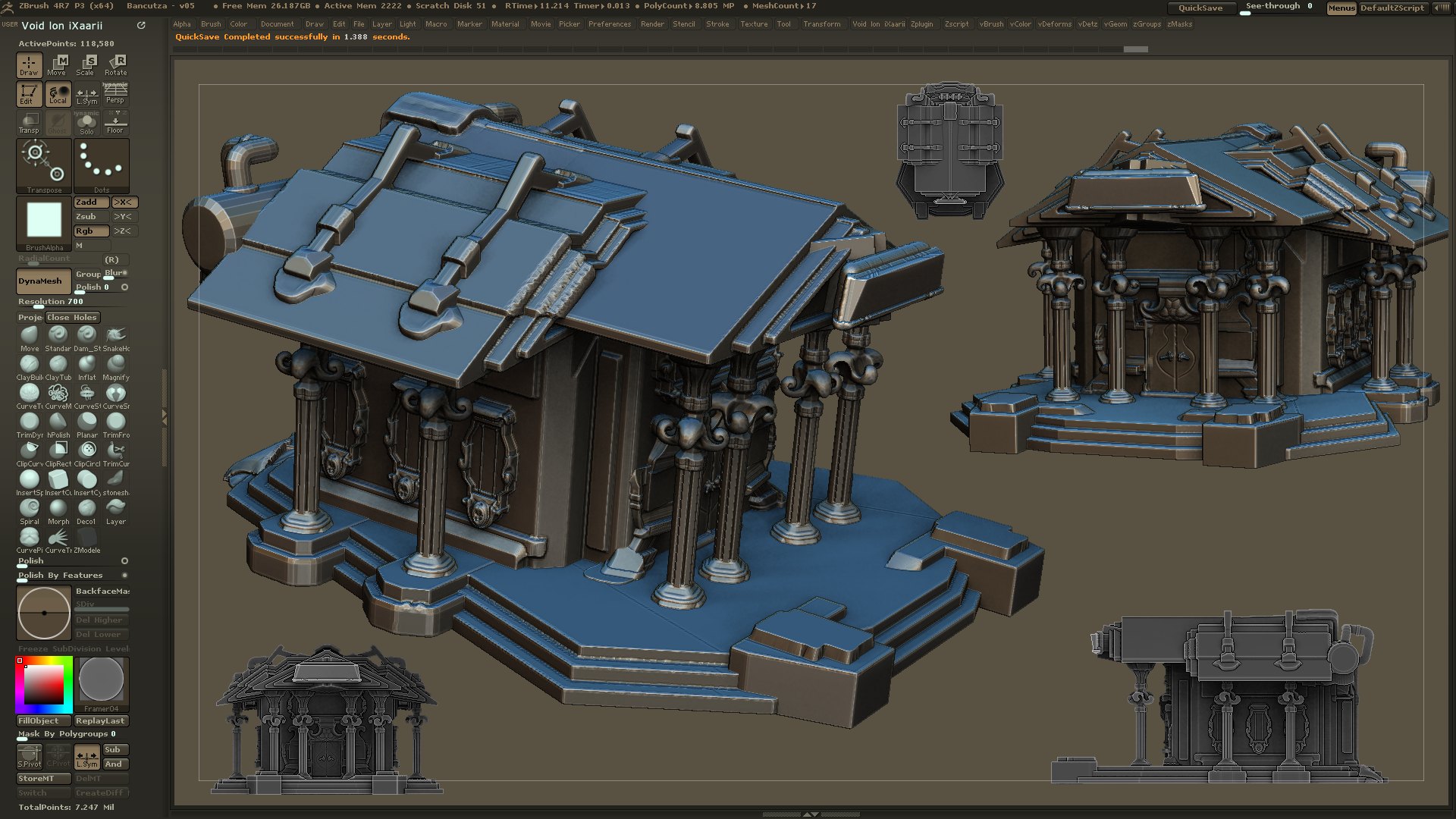 Goggles environment concepting - ZBrushCentral