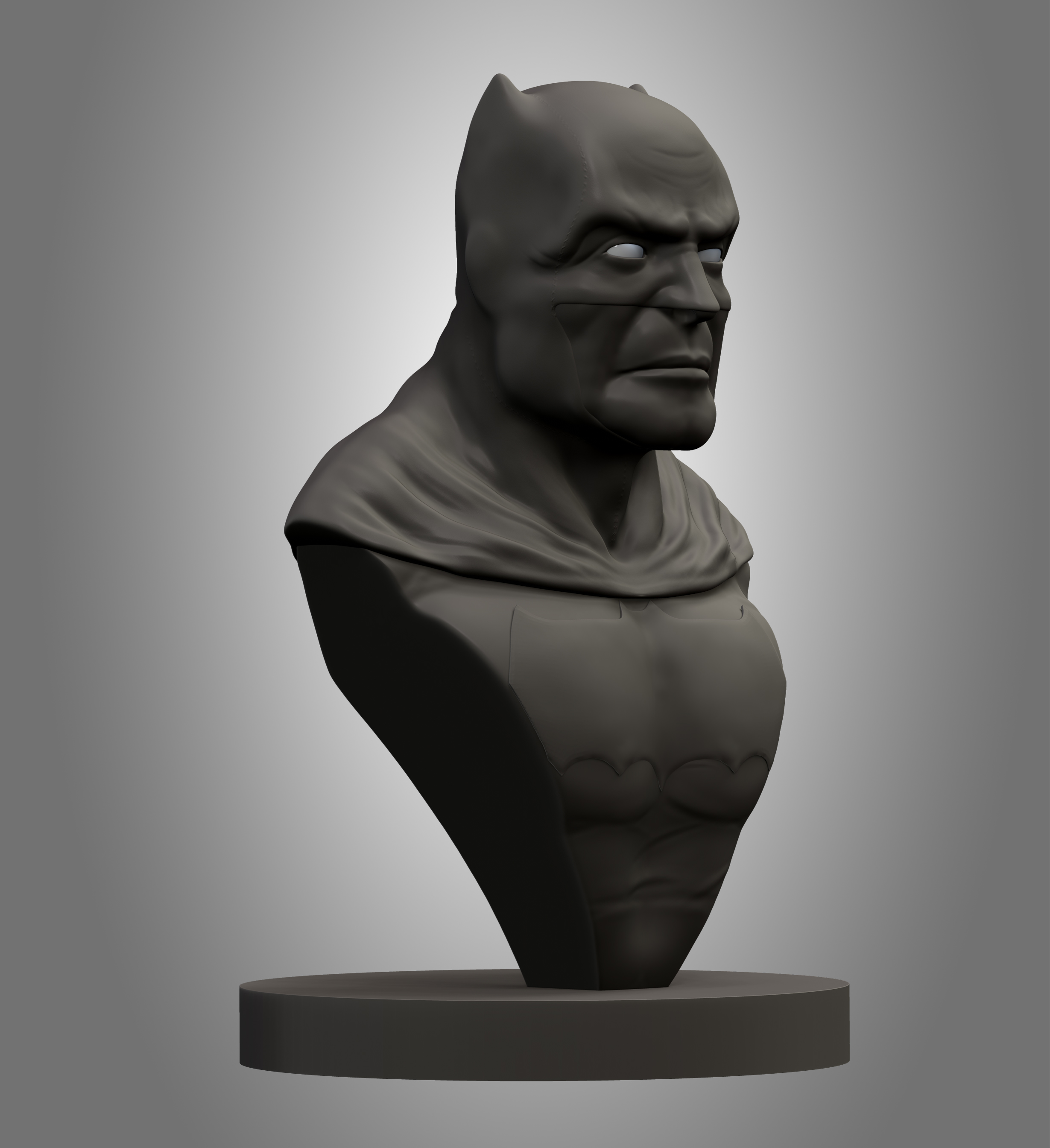 Batman Bust - ZBrushCentral
