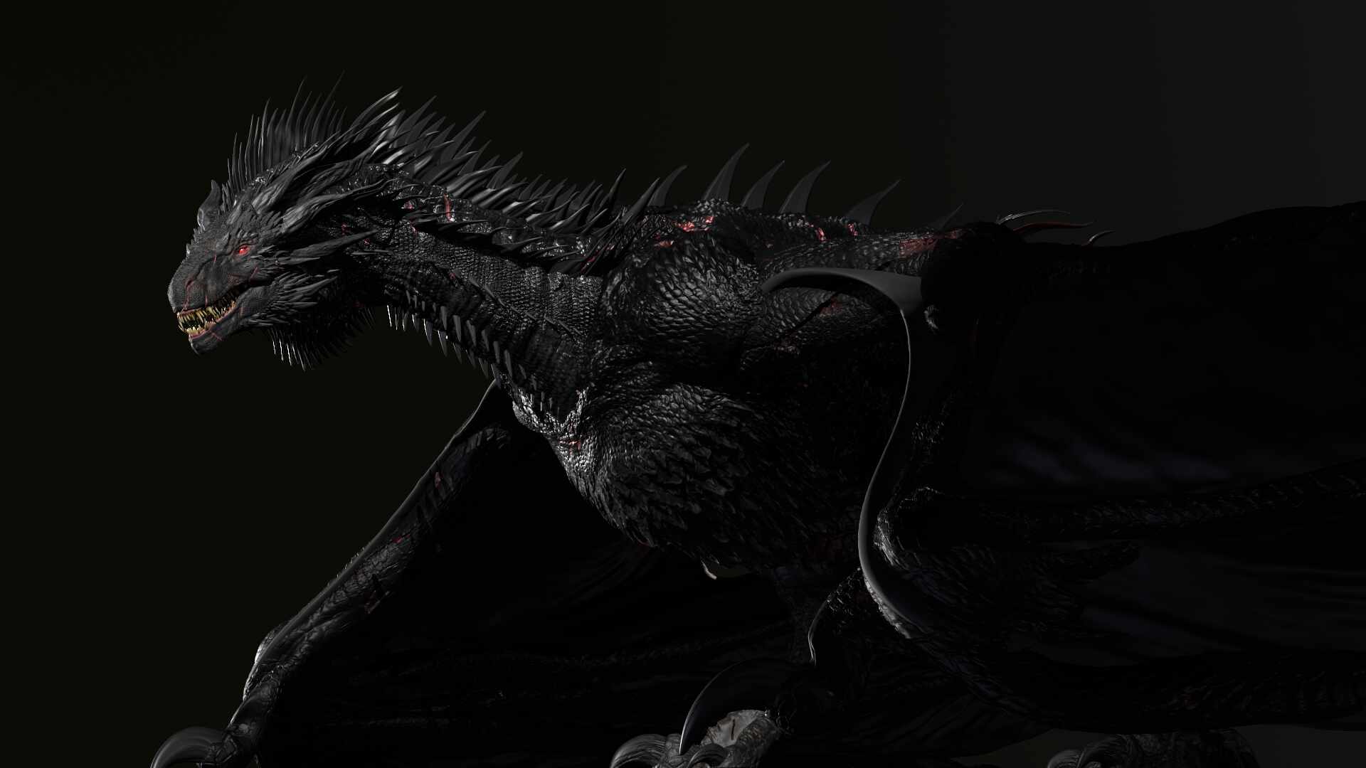 Balerion the black dread - ZBrushCentral
