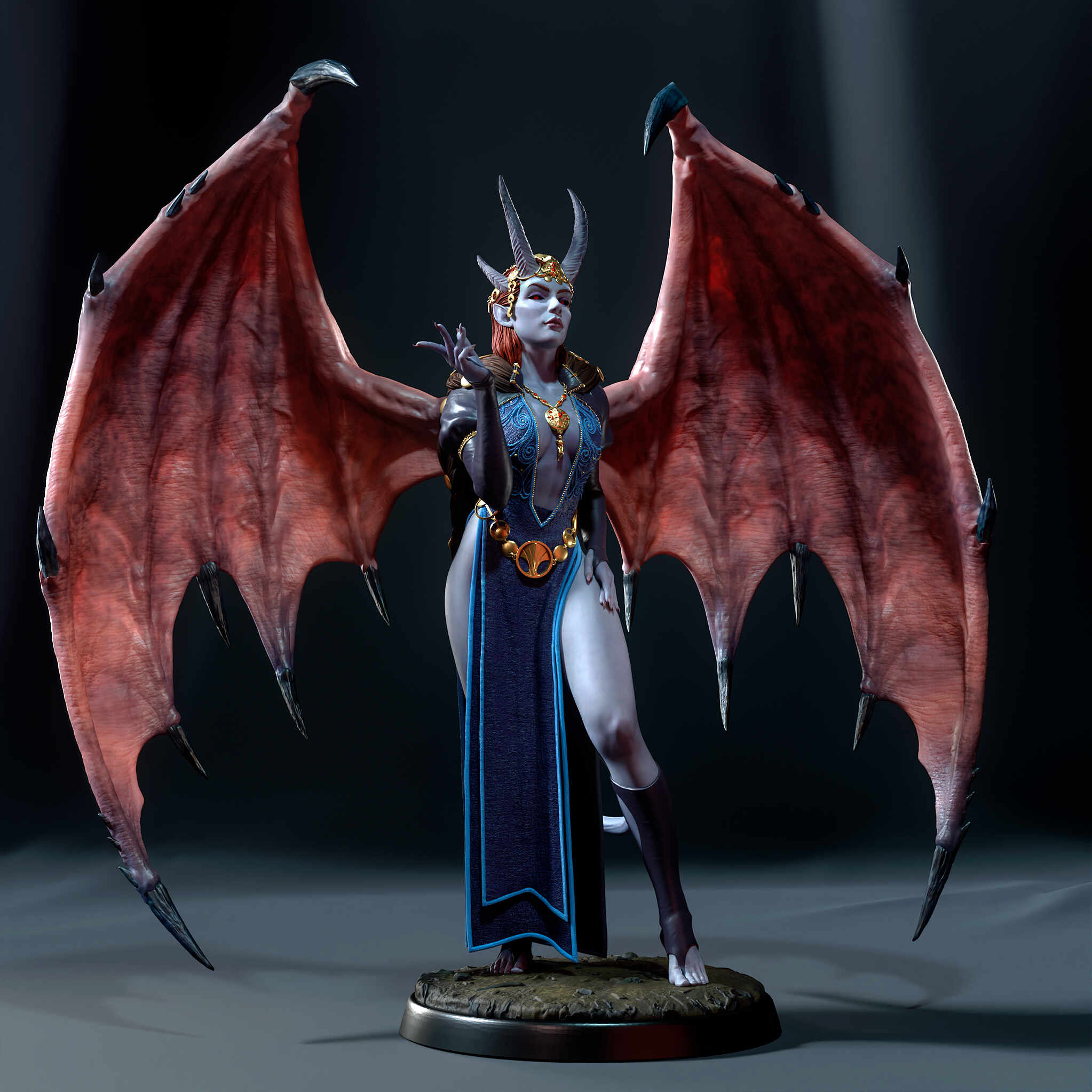 Baldurs Gate 3 - Mizora Fan Art - ZBrushCentral Baldurs Gate 3 - Mizora Fan Art - ZBrushCentral