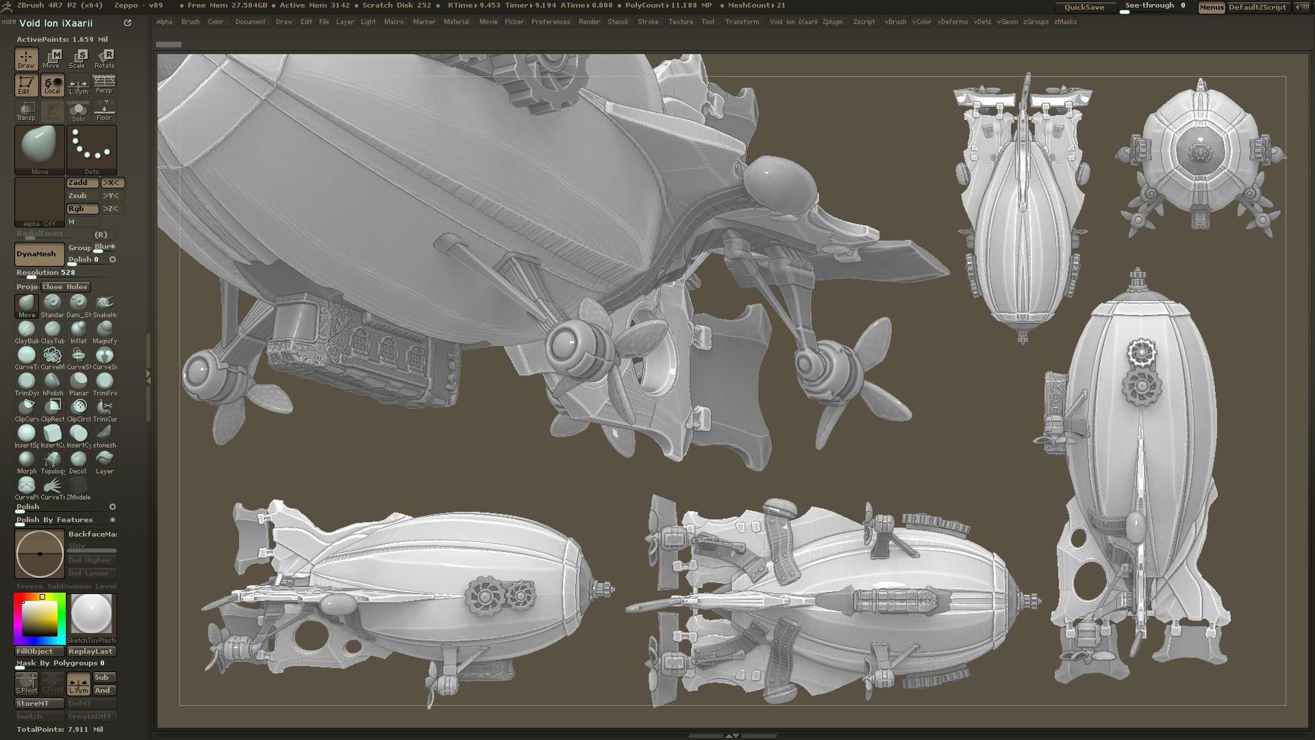 Goggles environment concepting - ZBrushCentral