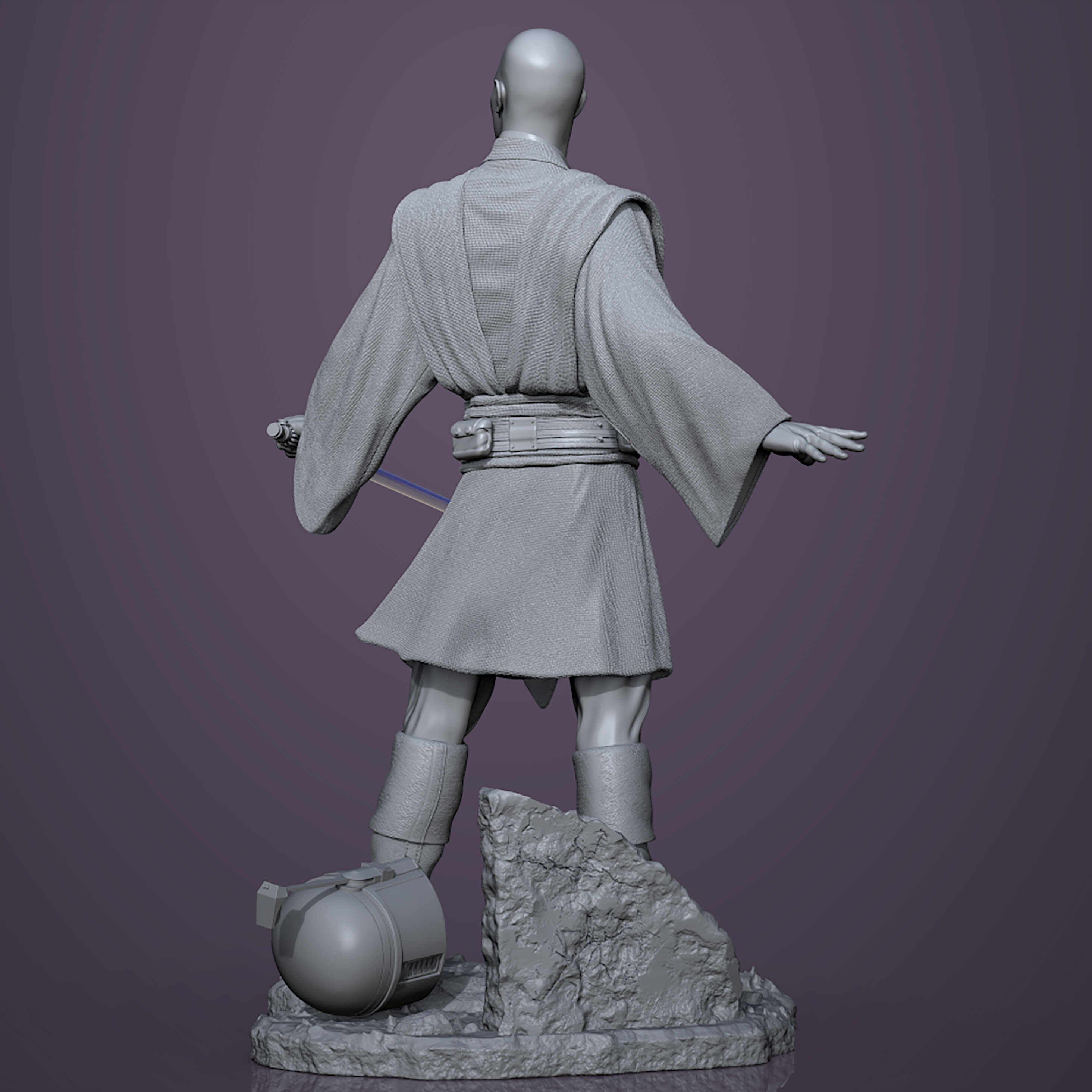 Jedi Master™, Mace Windu™, in 1:7 Scale Premier Collection Statue ...