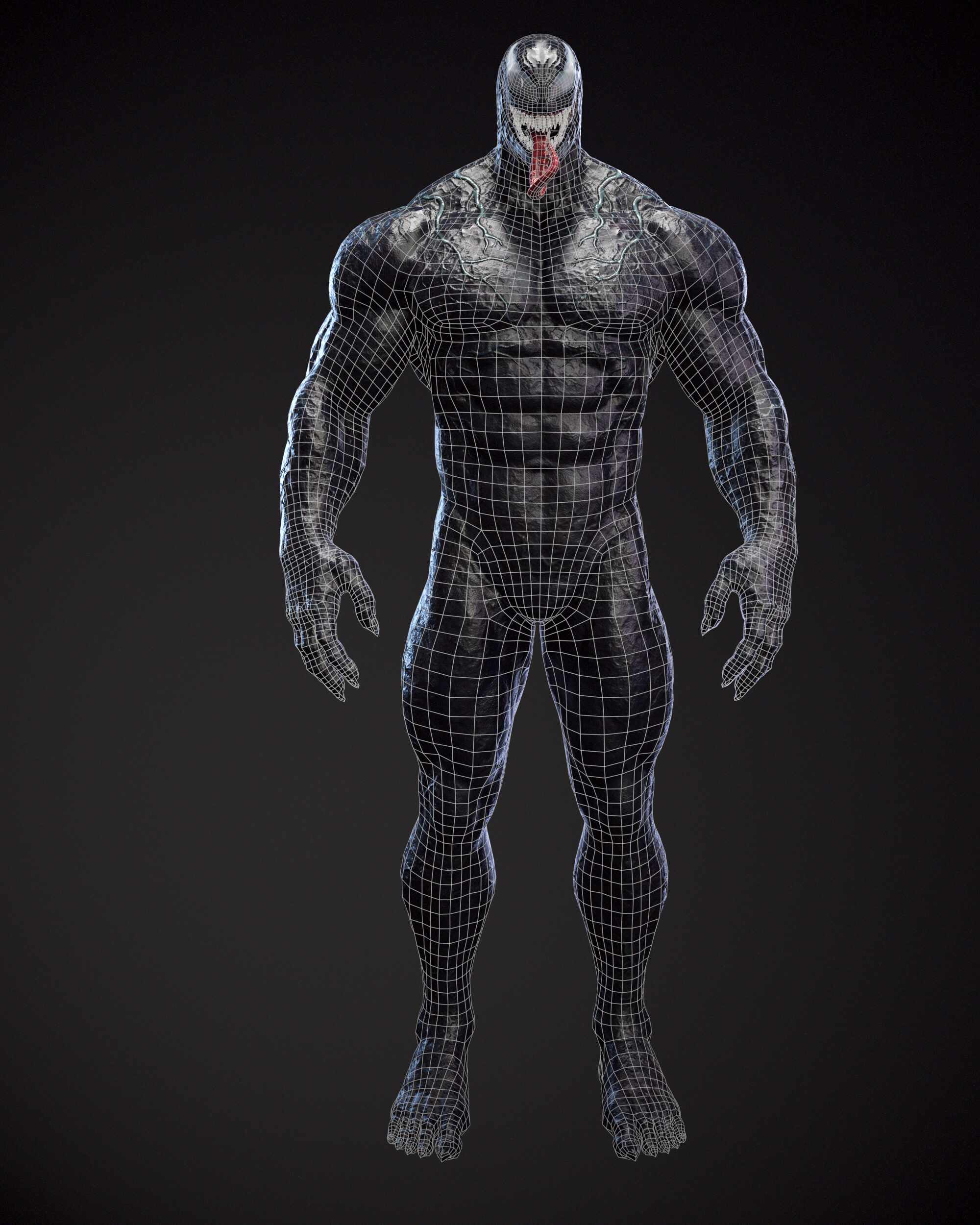 Venom | Game-ready Character - ZBrushCentral