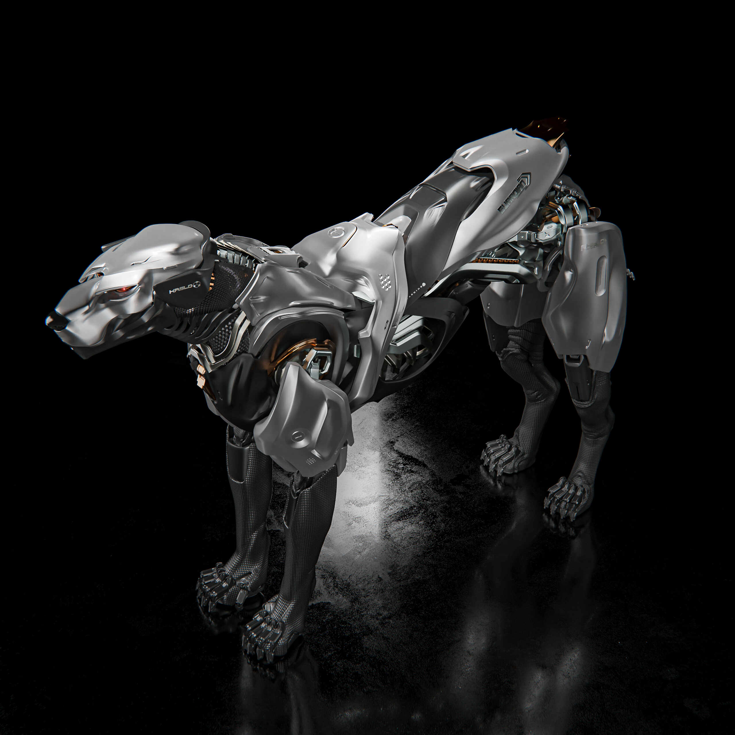 TIGER MECHA - ZBrushCentral