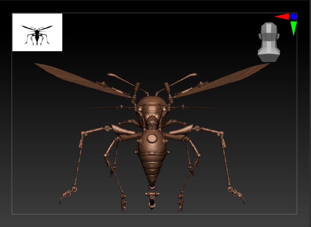 Mechanical Wasp (concept & design by 宇田川 誉仁 Udagawa Yasuhito ...