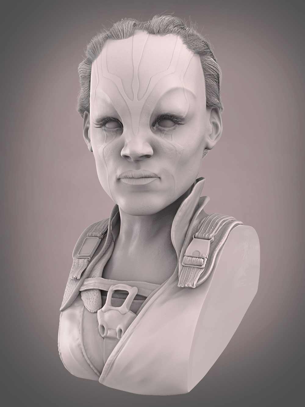 Jaylah Portrait - ZBrushCentral