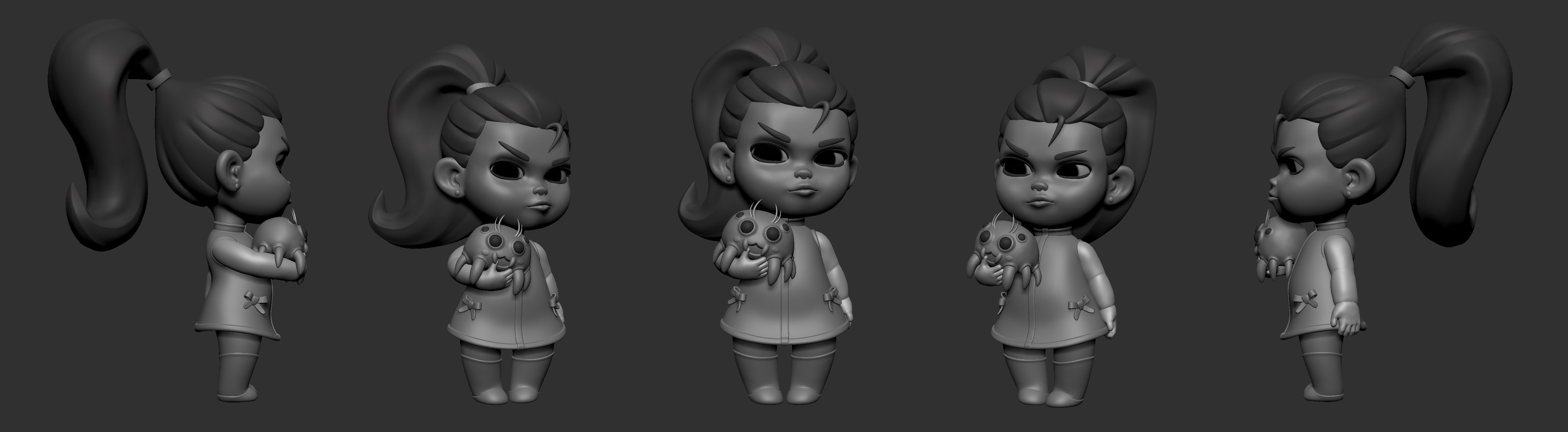 Chibi Widowmaker - ZBrushCentral