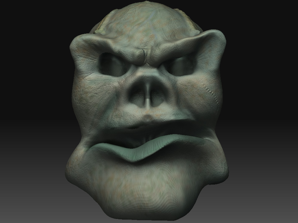 # 2 - Alien Ape Sculpt - by Martín Di Mattia - ZBrushCentral