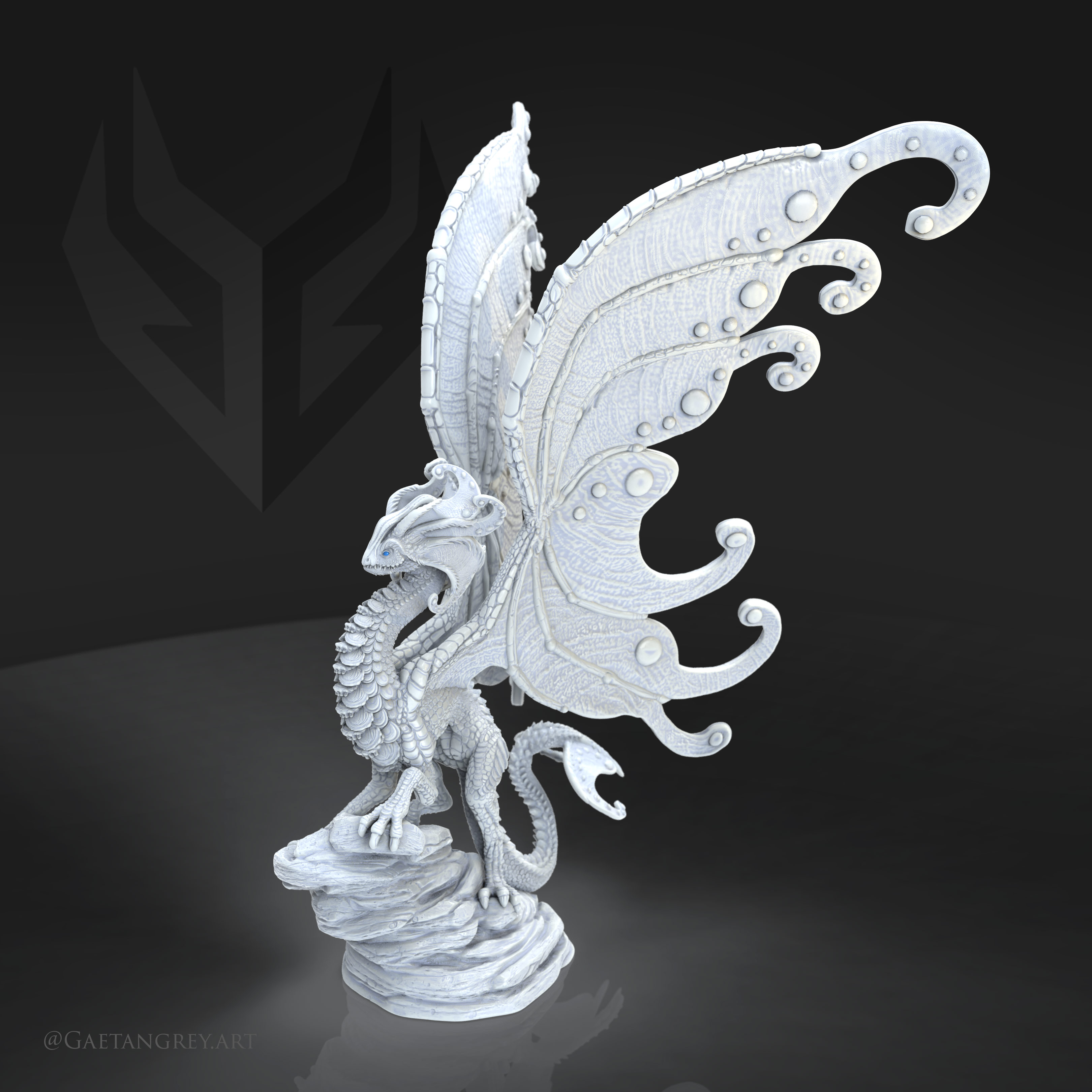 Faerie Dragon Sculpt (Miniature) - ZBrushCentral
