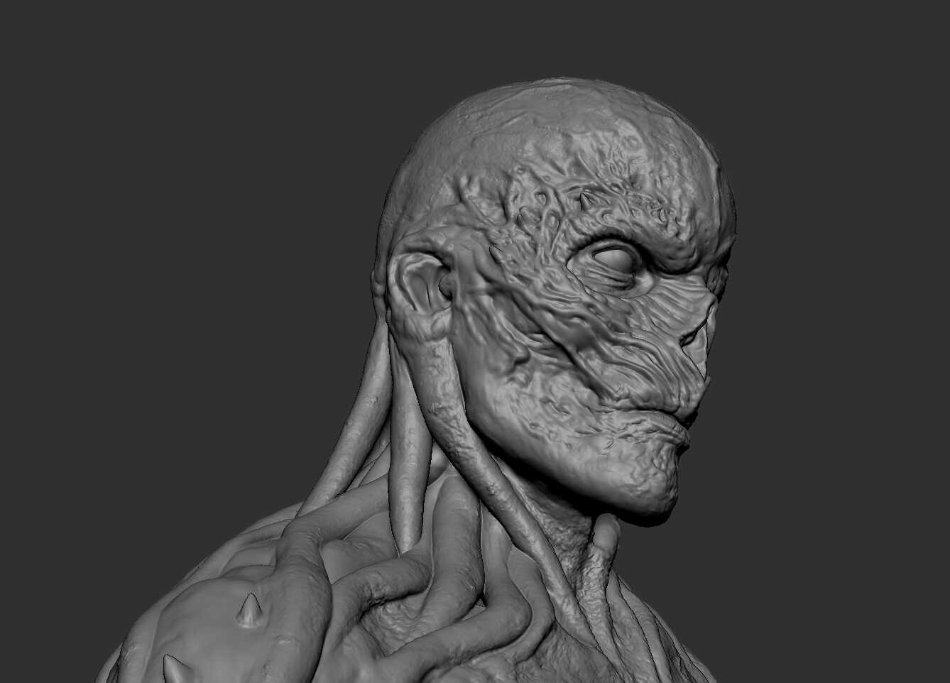 Vecna - Stranger Things fan art - ZBrushCentral