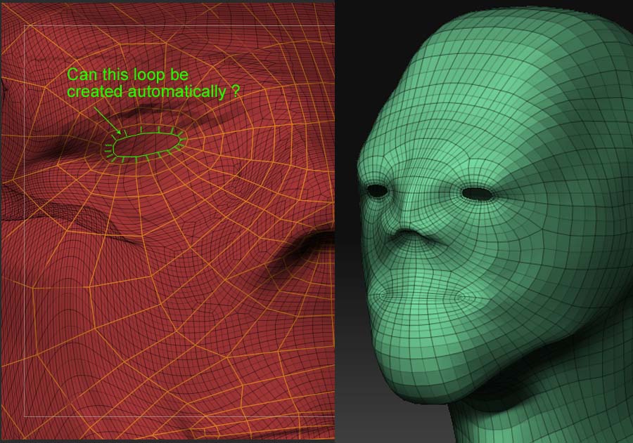 Retopology. How do I add polygons automatically? - ZBrushCentral