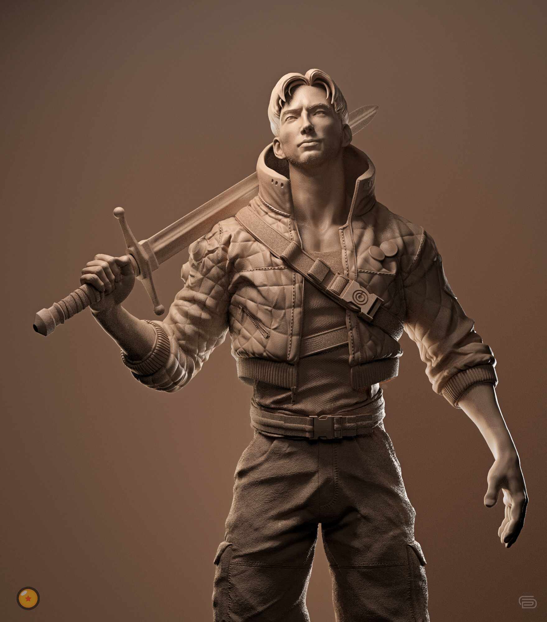 Future Trunks – DBZ Fanart - ZBrushCentral