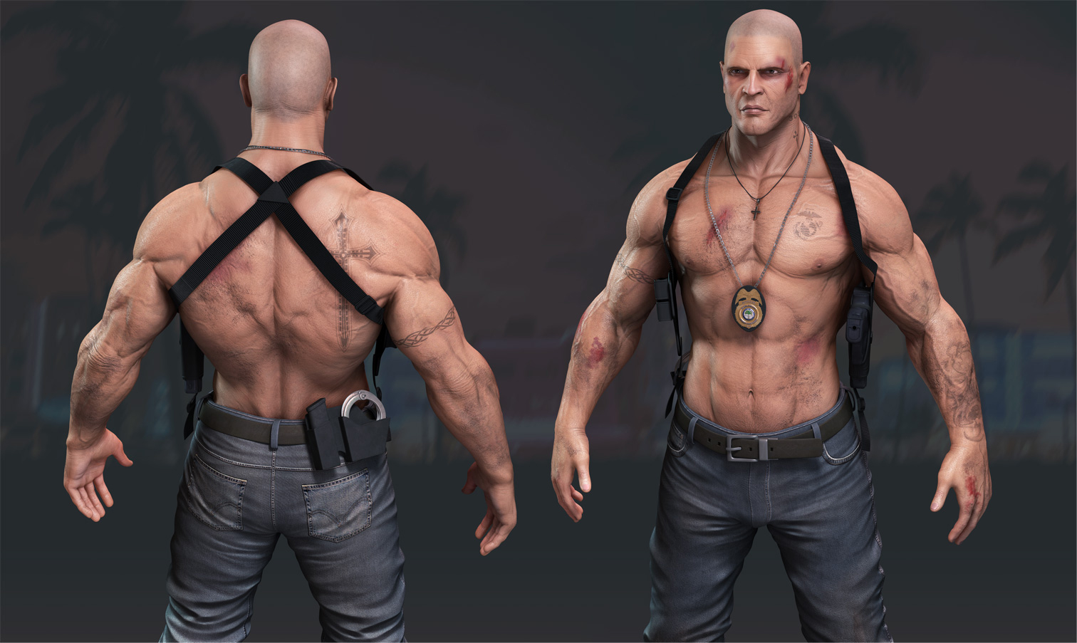 Miami Cop - ZBrushCentral